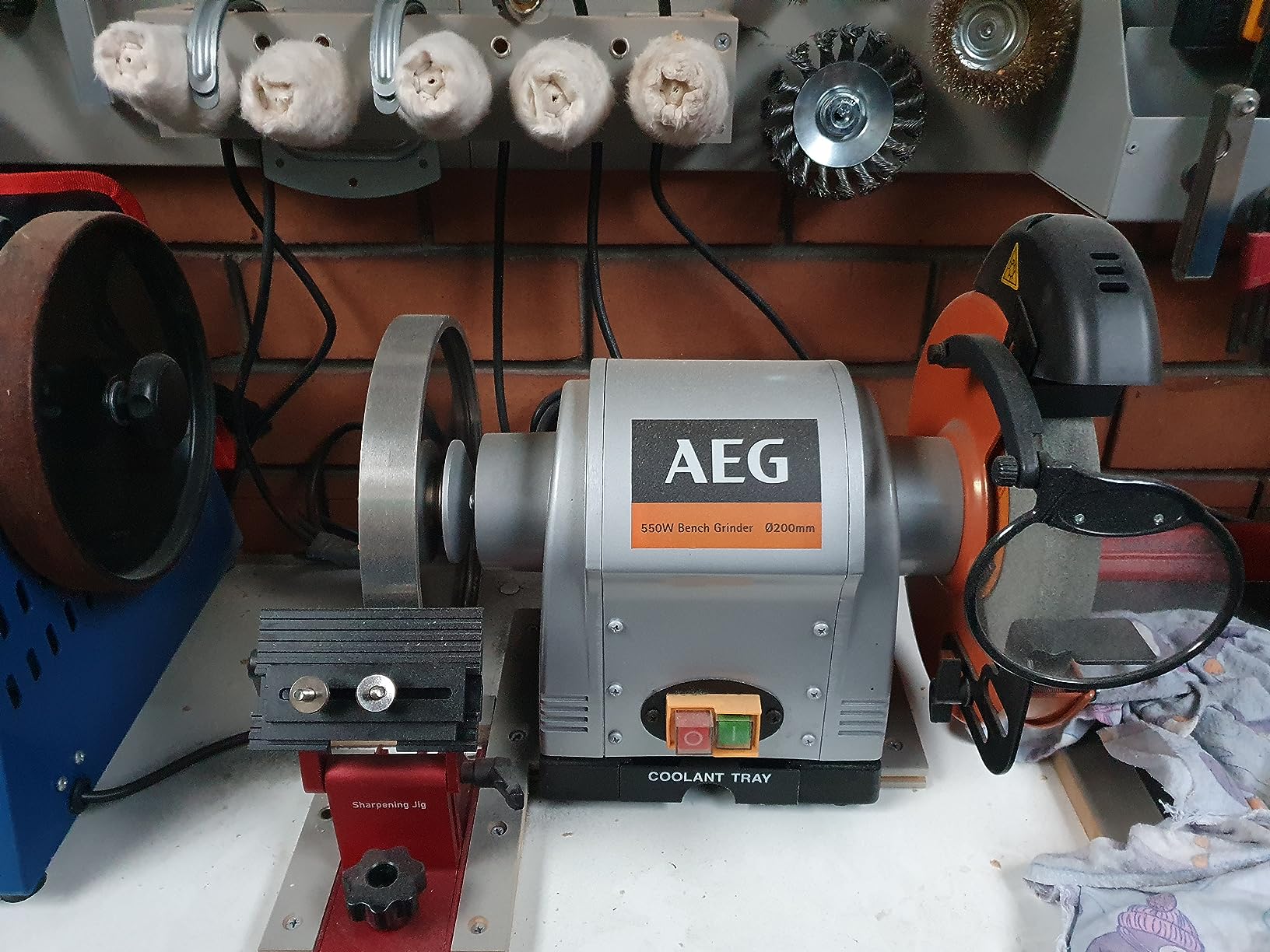 UF-SHARP CBN Grinding Wheel 8 inch 180 Grit, 1" Wide, 5/8" Arbor ...