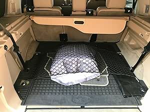 Amazon.com: EACCESSORIES EA Rear Trunk Organizer Cargo Net for Land ...