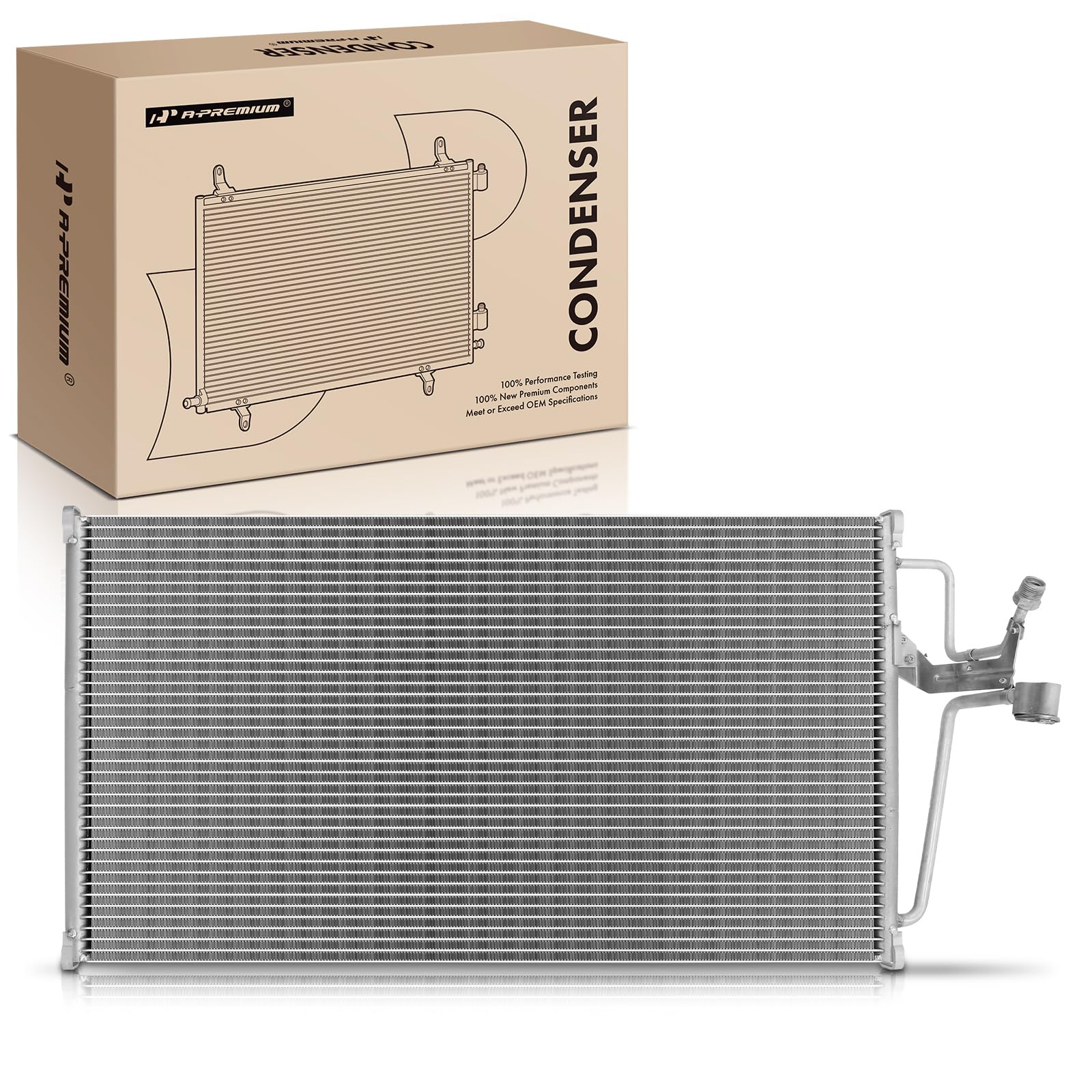 Amazon.com: A-Premium Air Conditioning A/C Condenser Compatible with ...