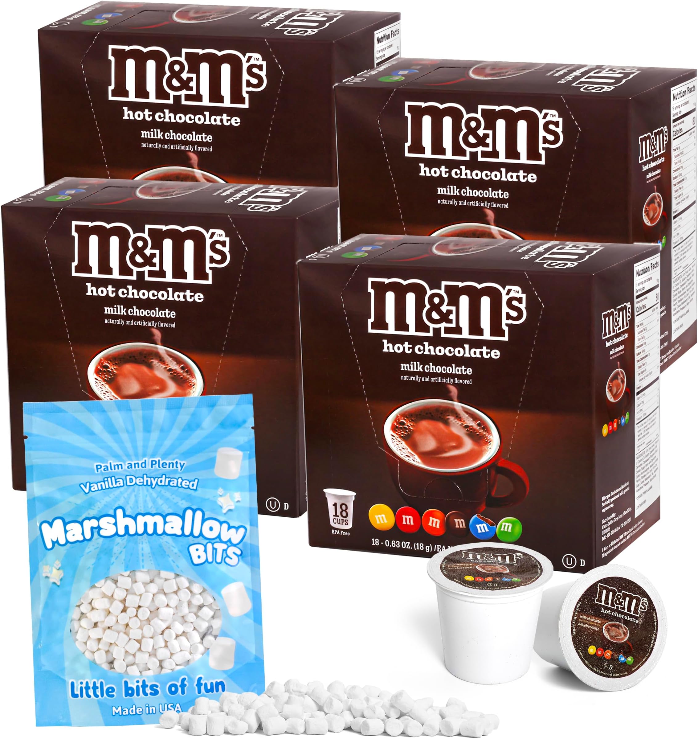 Amazon.com : Van Der Laan Chocolate Hot Cocoa Pods, Milk Chocolate ...
