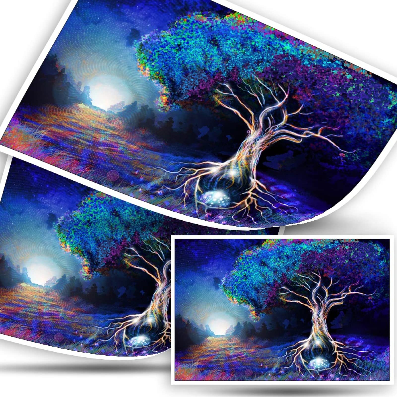 Trippy Art Tree Trippy Tree – Soley Fine Art