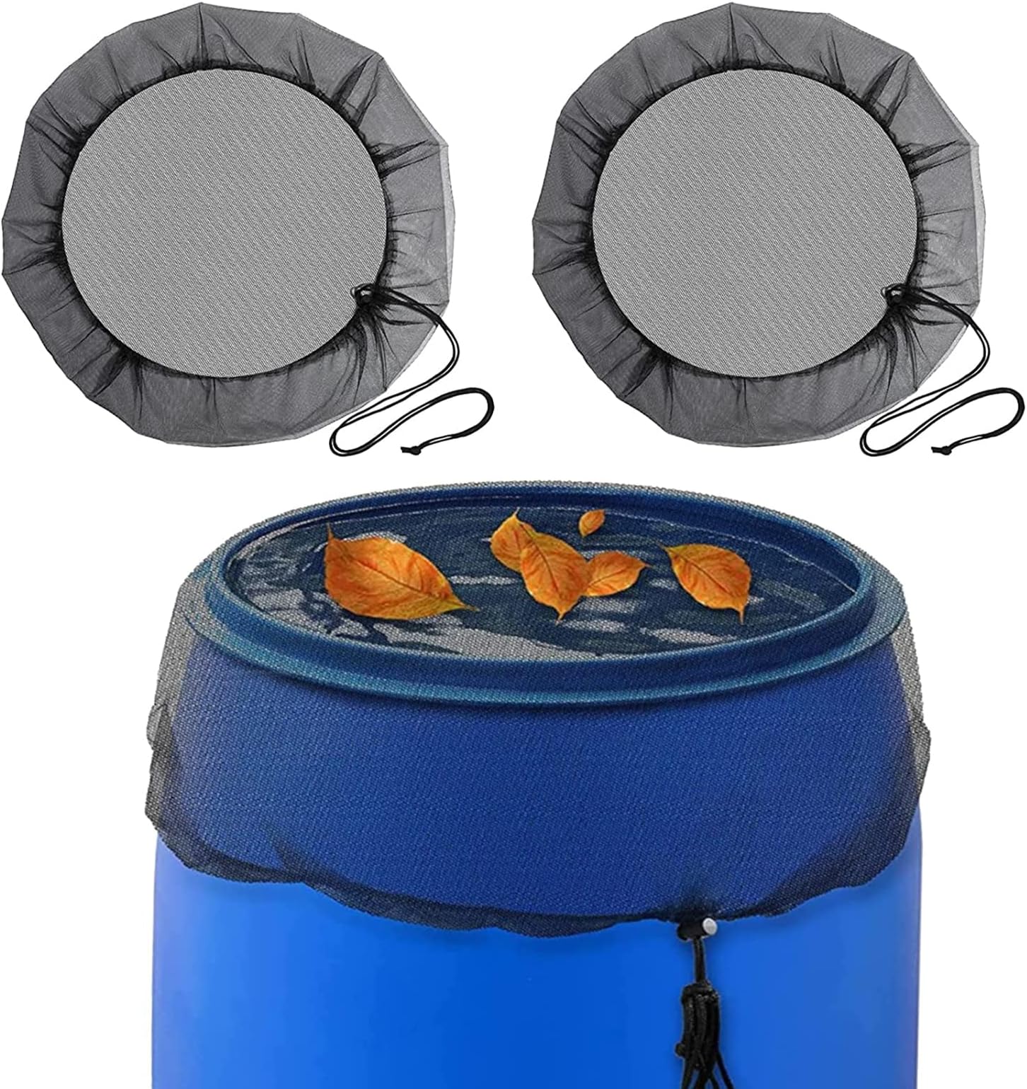 Amazon.com : 2 Pcs Mesh Cover for Rain Barrel - Rain Barrel Cover with ...