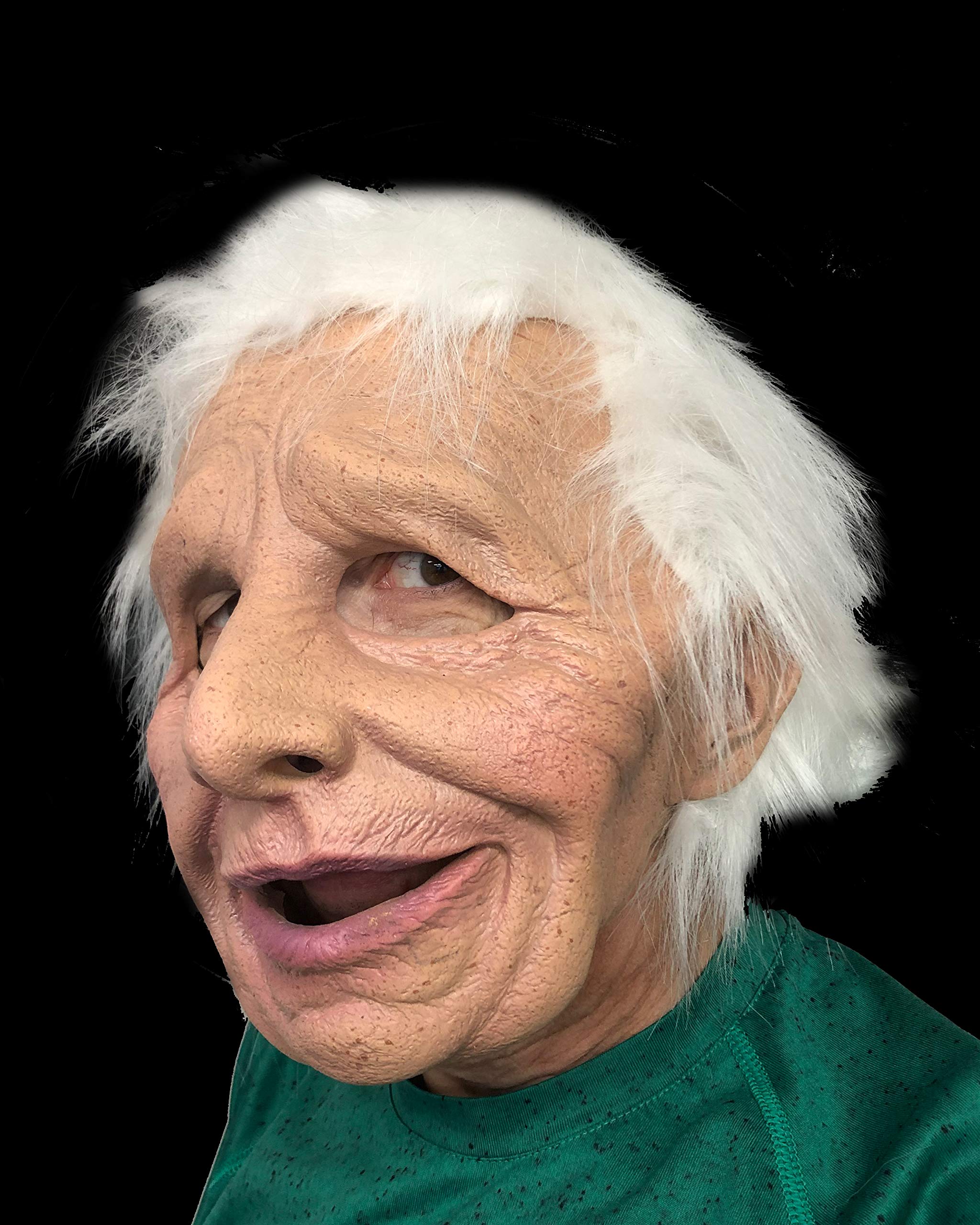 Zagone Studios Aunt Kathy Mask, Old Lady Woman Female Latex Mask Beige ...