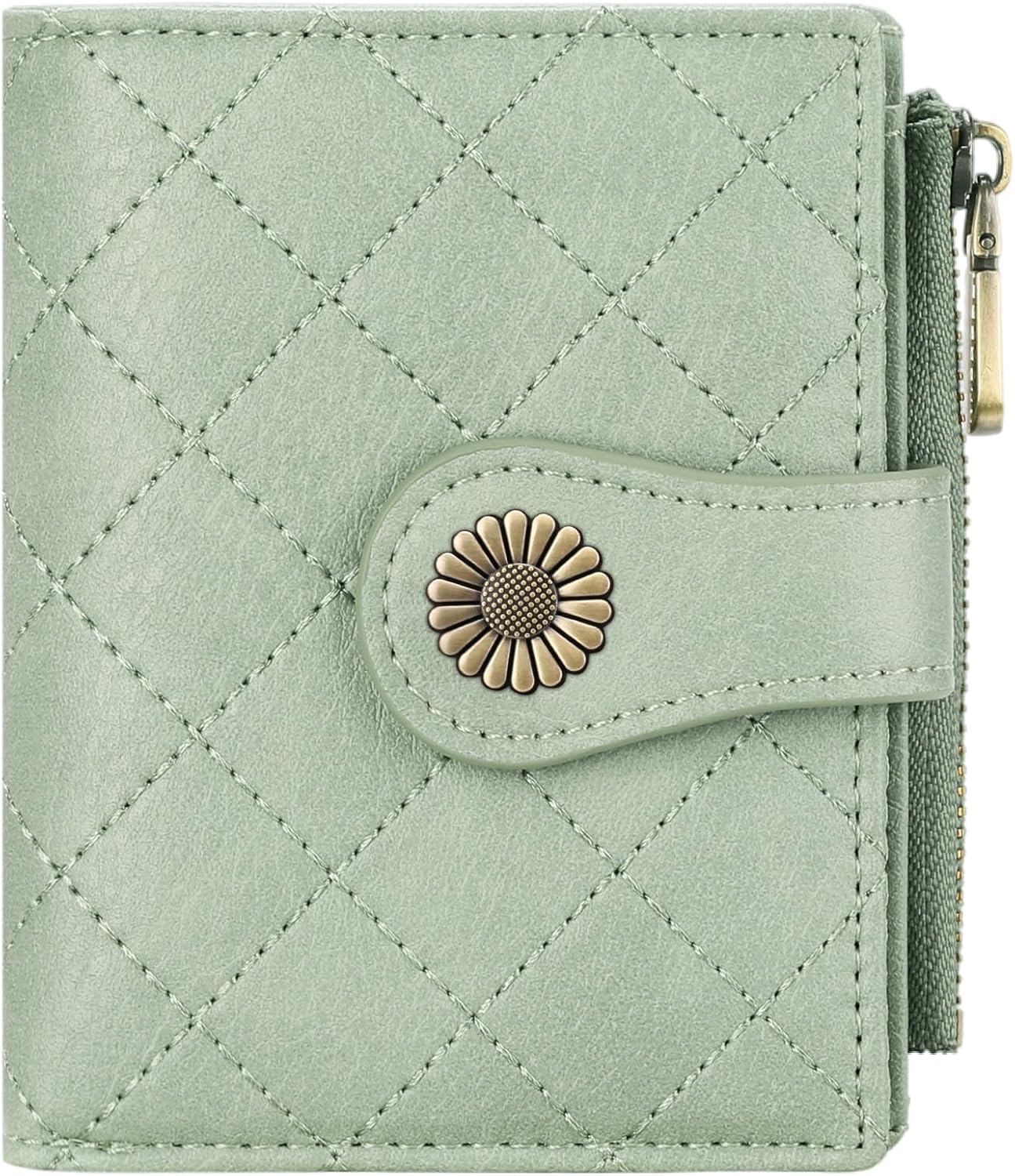 Amazon.com: FALAN MULE Small Wallet for Women Bifold RFID Blocking ...