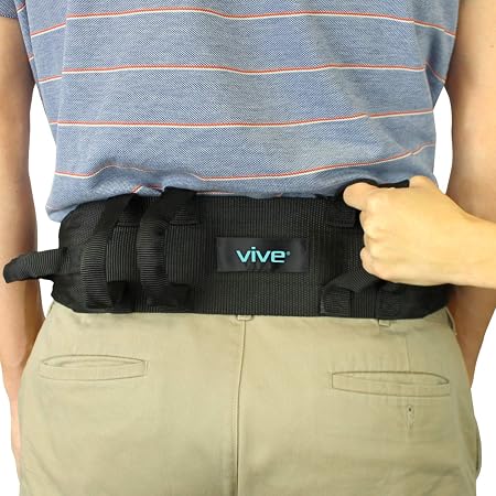 Amazon.com: Patient Aid Two Handled Patient Transfer Handling Belt ...