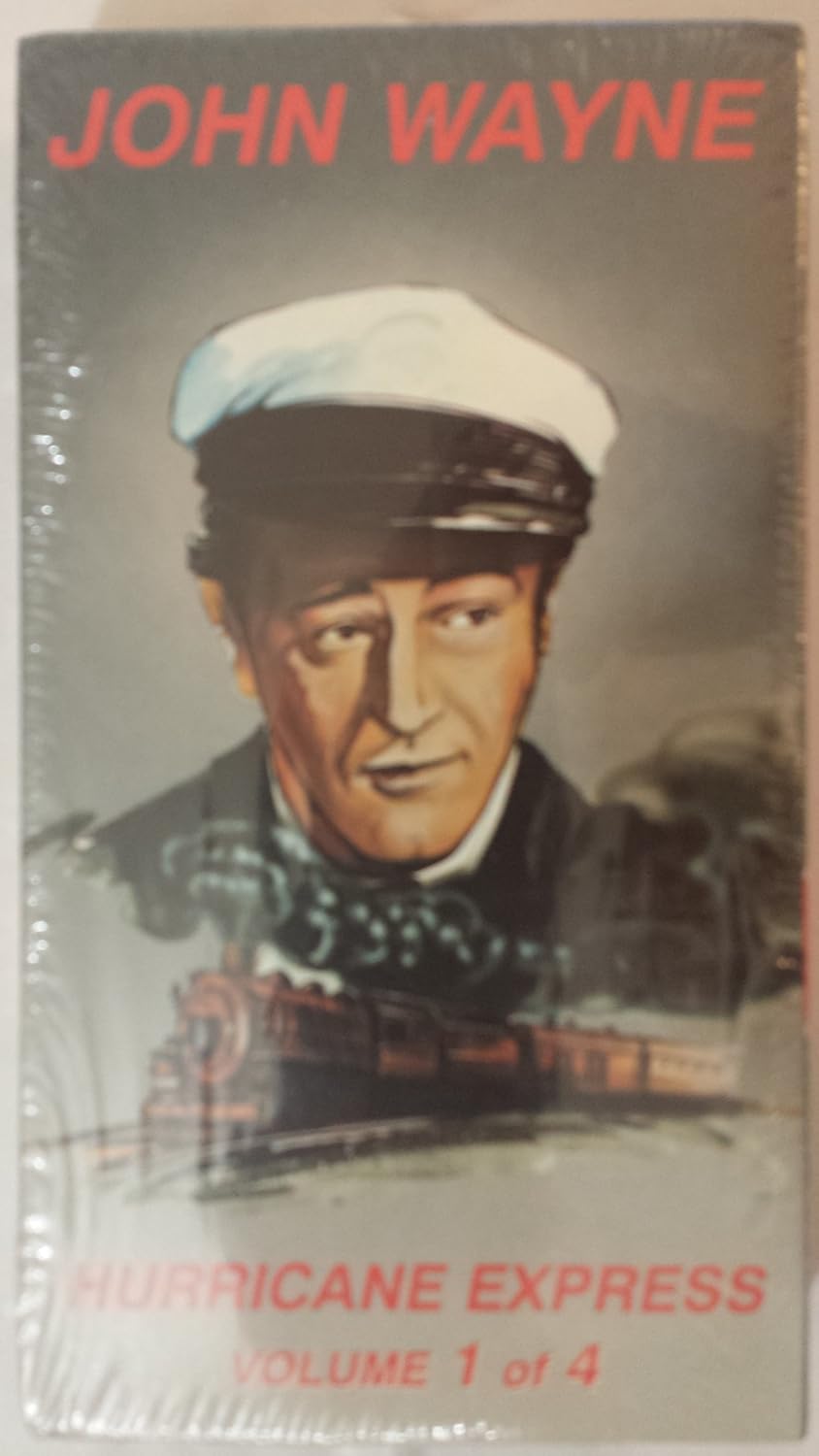 Amazon.com: John Wayne Hurricane Express - 4 VHS Set : John Wayne ...