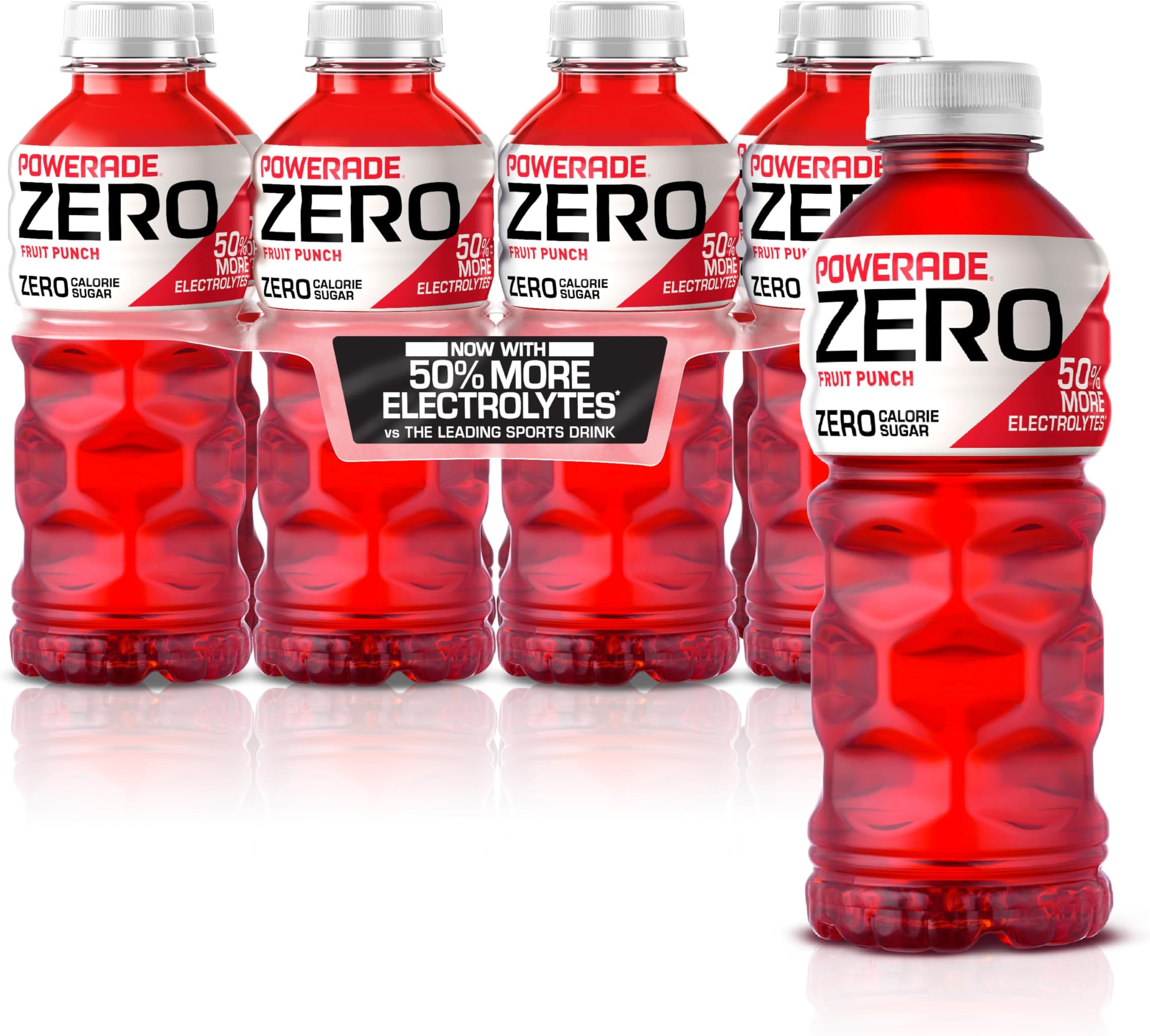 Amazon.com : POWERADE ZERO Fruit Punch, 20 fl oz, 8 Pack : Grocery ...