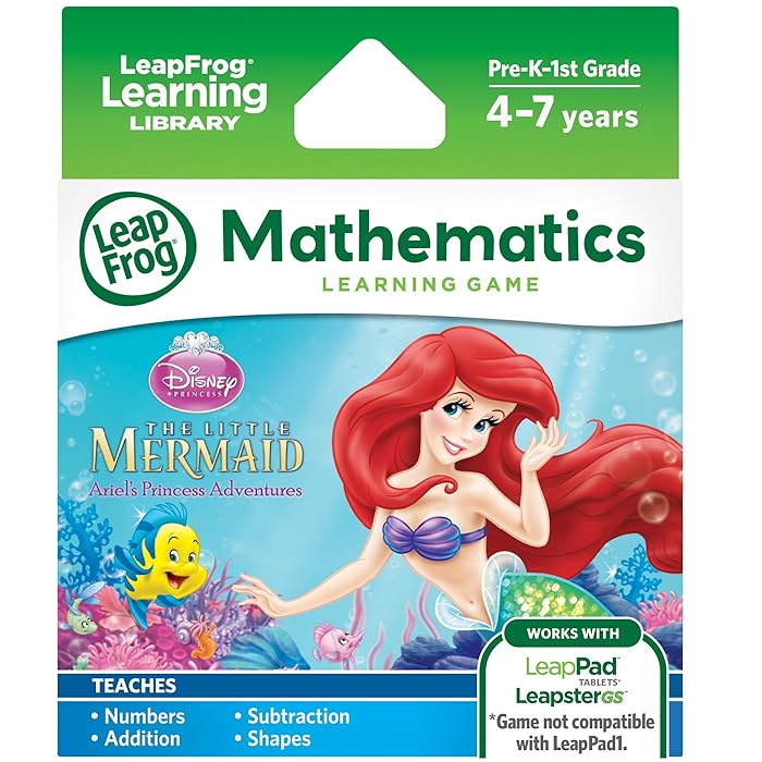 Buy LeapFrog Disney The Little Mermaid Learning Game (for LeapPad ...