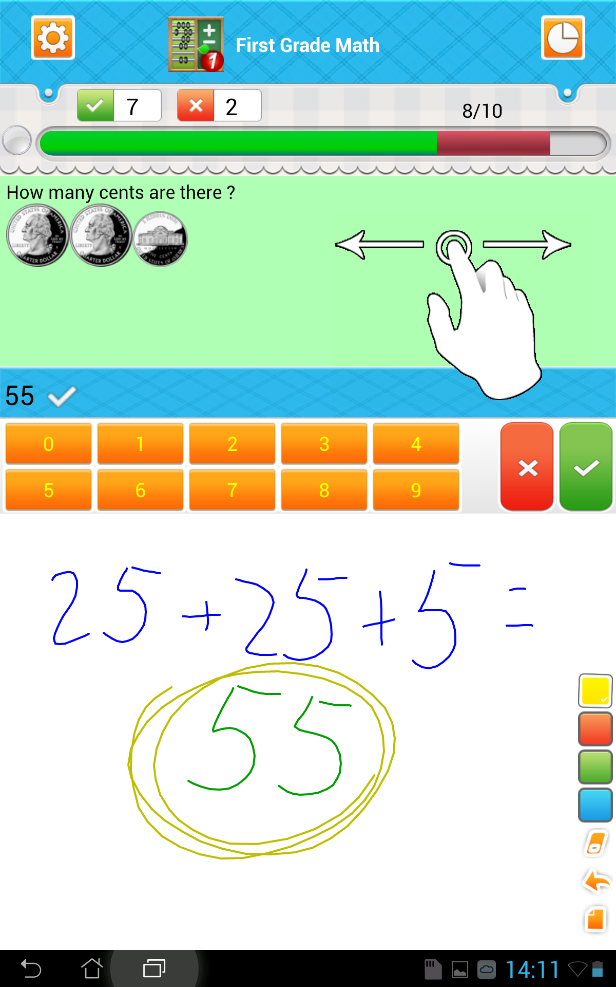 First Grade Math - App on Amazon Appstore