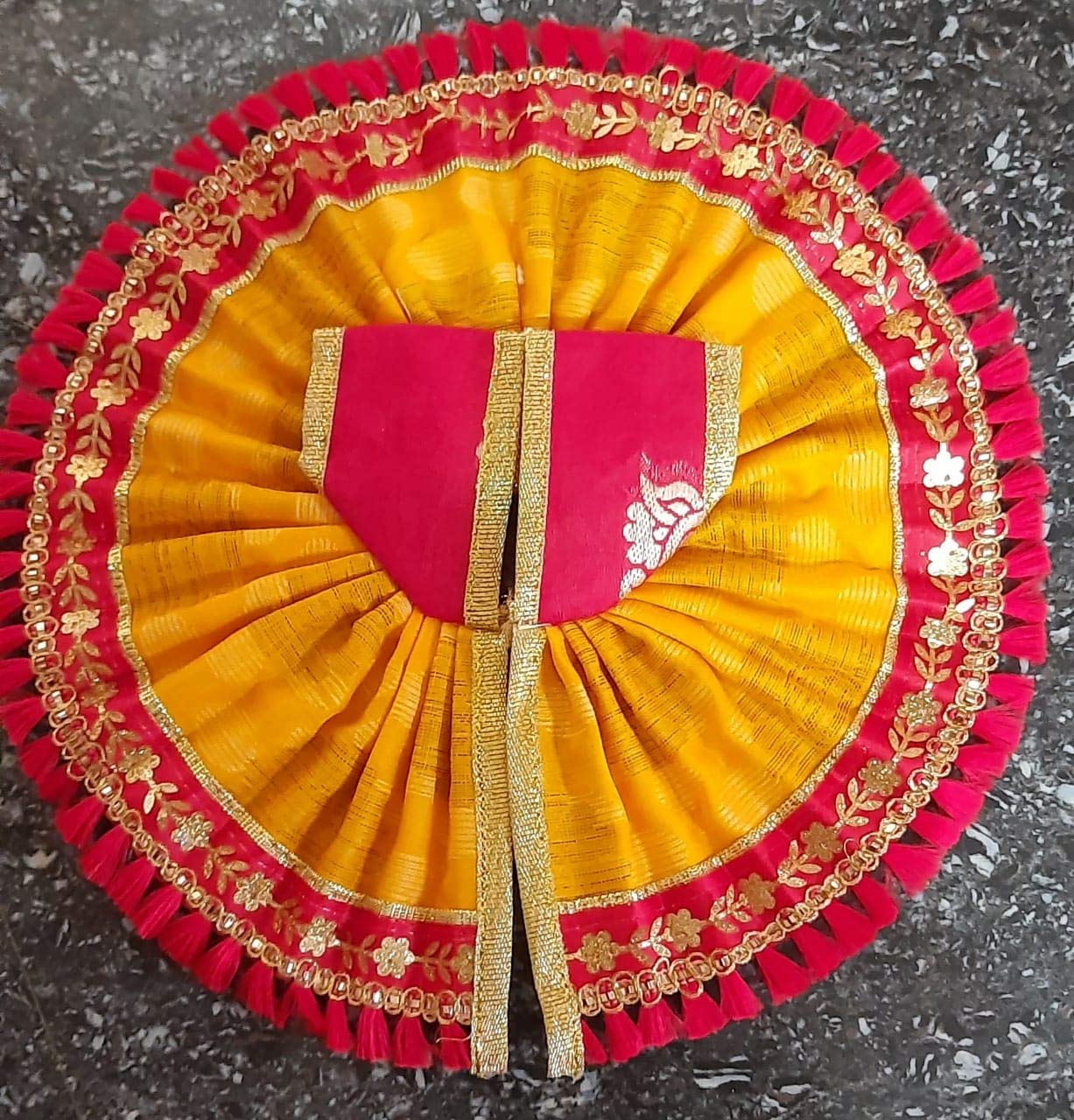 Vrindavan Laddu Gopal Traders Laddu Gopal Cotton Dress Soft Kanha ...