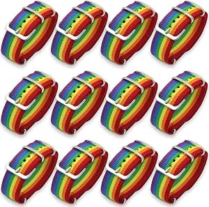 Amazon.com: mintolex LGBT Pride Bracelet for Bisexual Lesbian Gay Pride ...