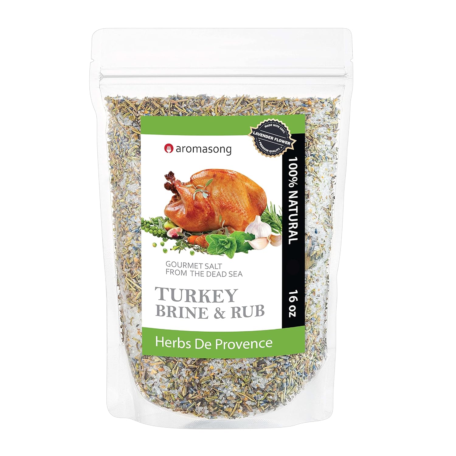 Amazon.com : Aromasong Turkey Brine - 100% Natural -1 LB - For Wet ...