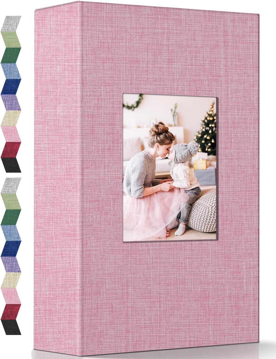 Amazon.com: popotop Photo Album 4x6-300 Photos Linen Cover Photo Books ...