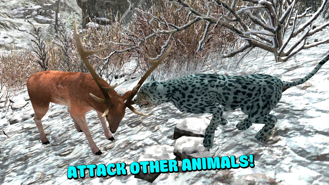 Wild Snow Leopard Survival Simulator 3D - App on the Amazon Appstore