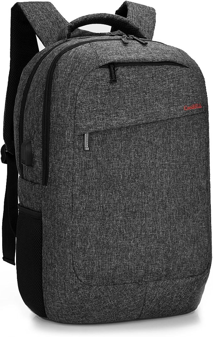Amazon.com: CoolBELL 17.3 Inch Laptop Backpack With USB Charging Port ...