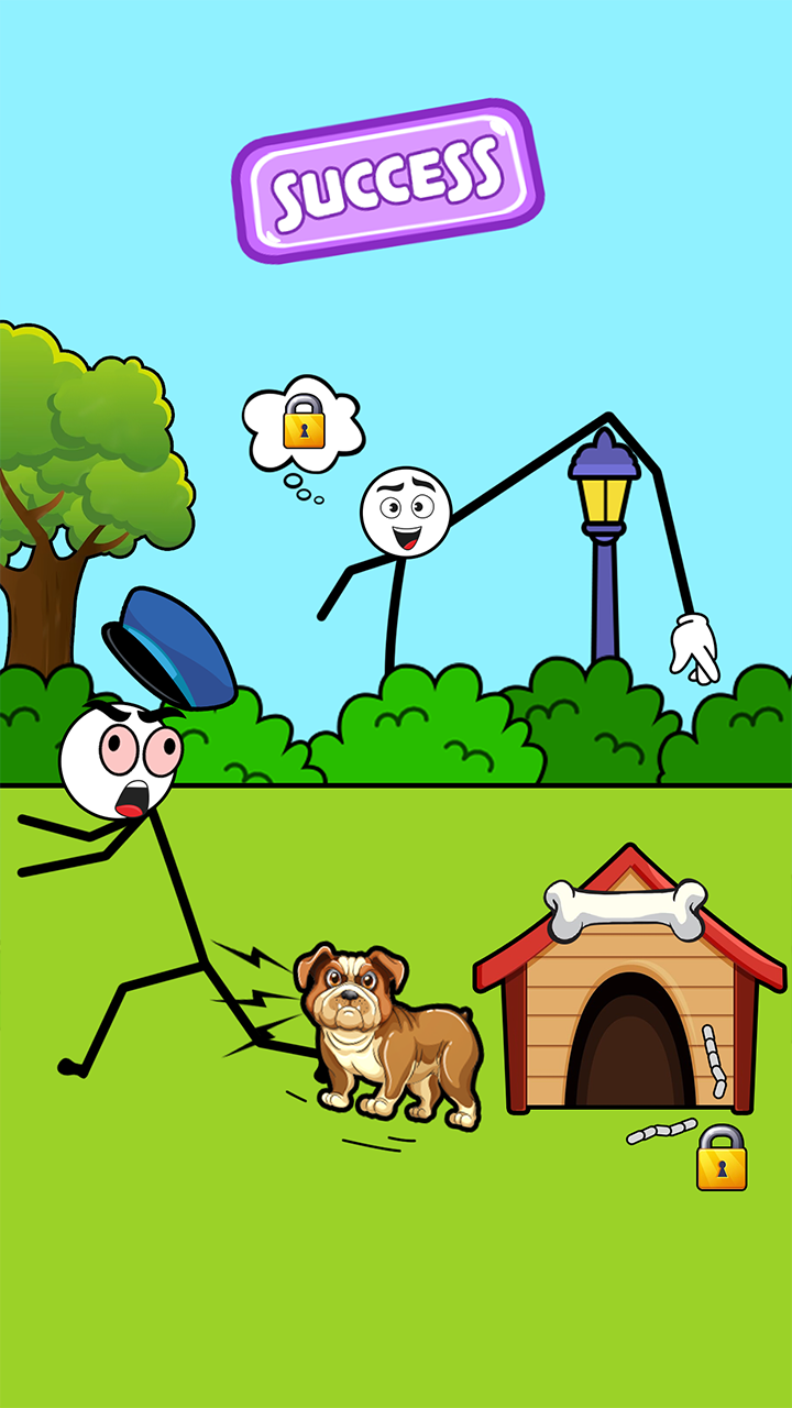Stickman Thief Puzzle Game : Stickman Puzzle And IQ Game - App on the ...