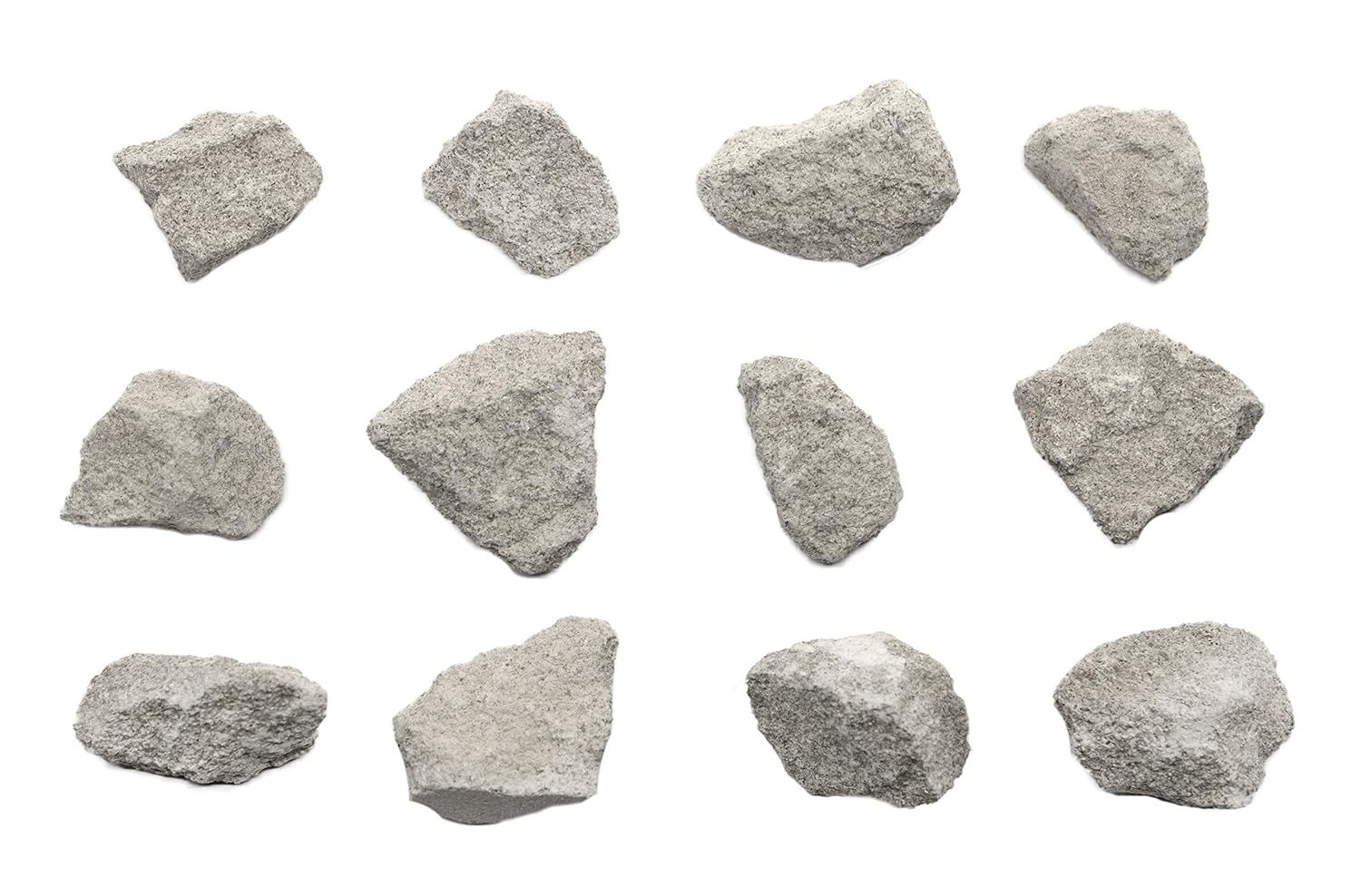 EISCO 12Pk Oolitic Limestone, Sedimentary Rock Specimens - Approx. 1 ...