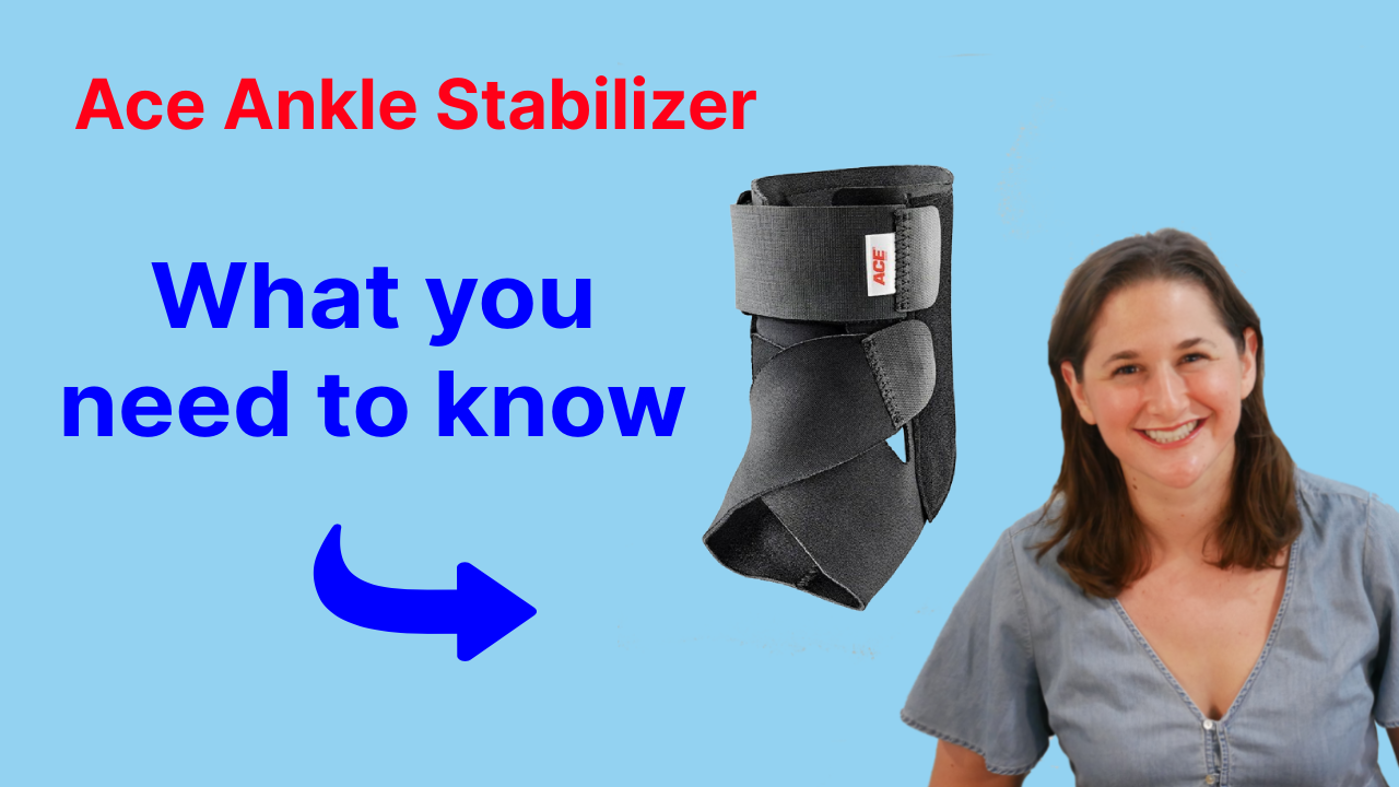 Watch What you need to know about the Ace Ankle Stabilizer on Amazon Live