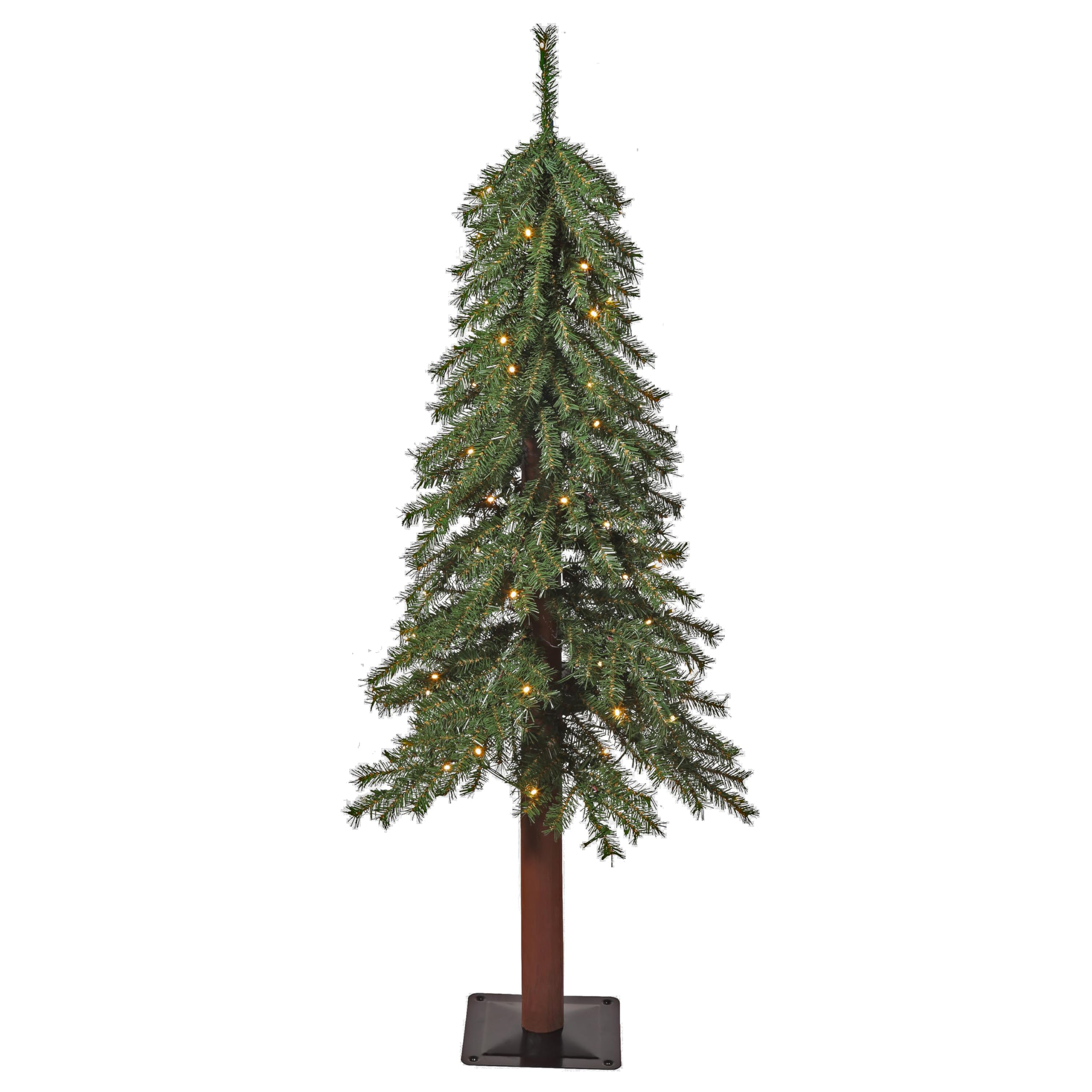 Amazon.com: Haute Decor Artificial Mountain Fir Tree (4 Foot) - Small ...