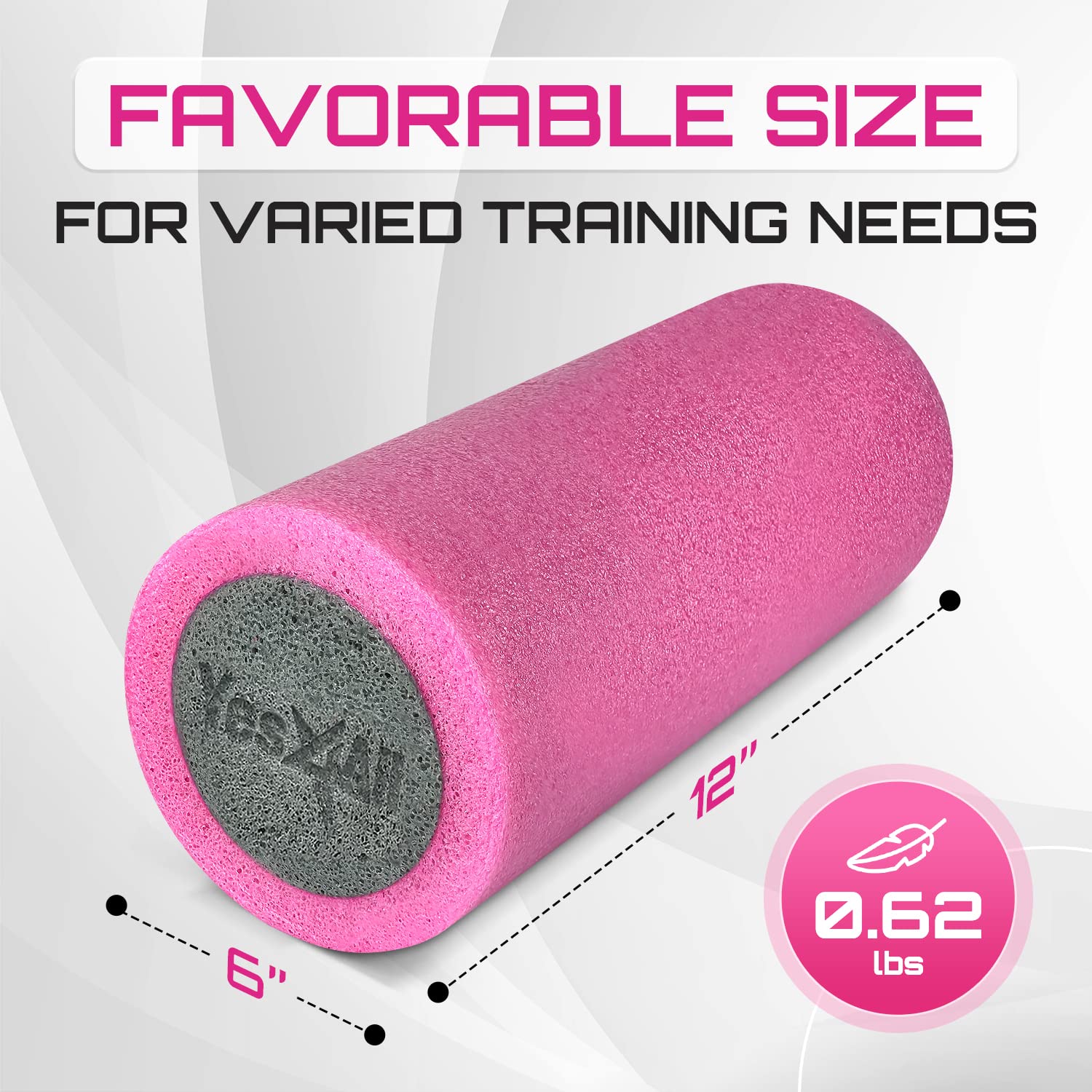 Snapklik.com : Yes4All Medium Firm PE Foam Rollers For Yoga & Pilates