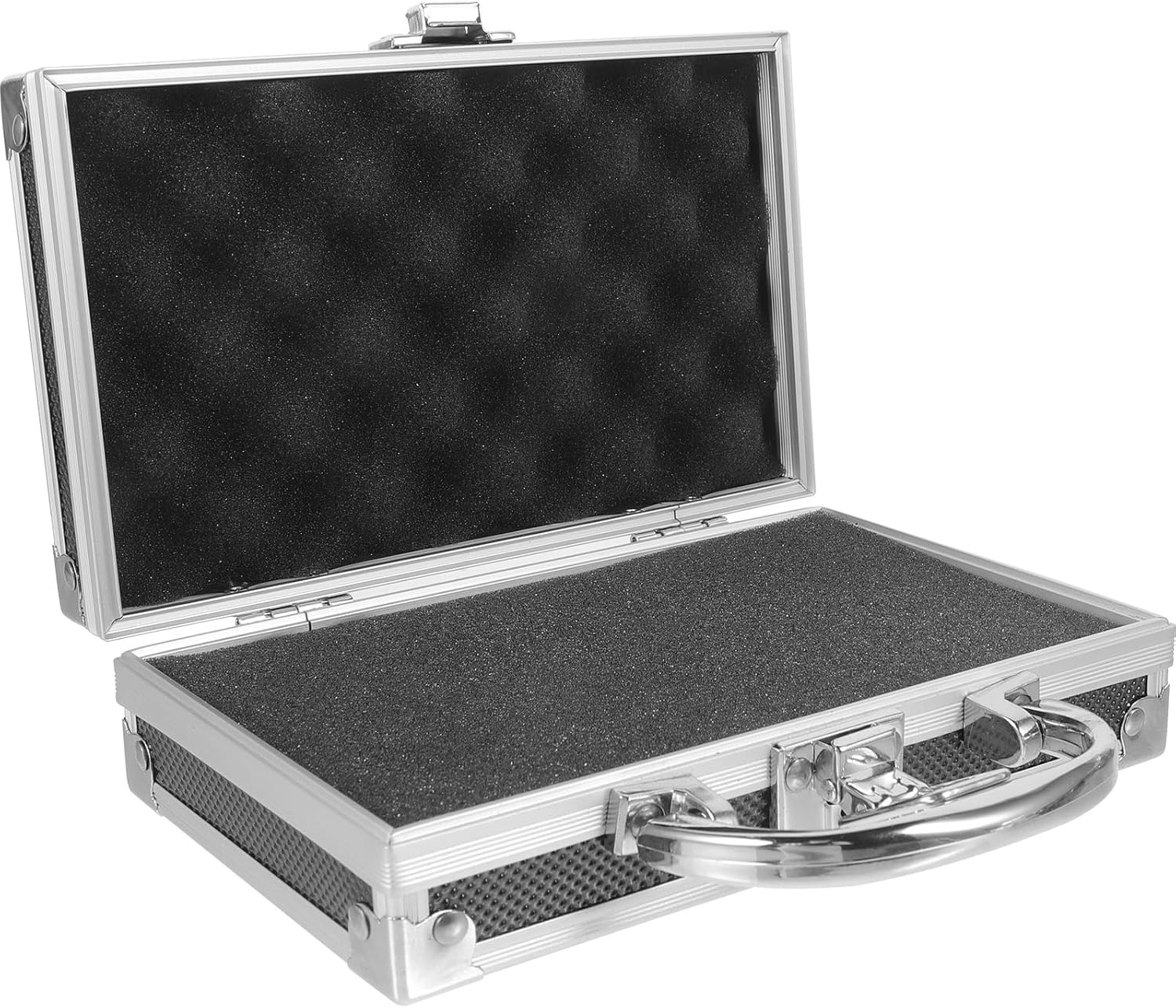 FRCOLOR Medicine Storage Lockbox Case Aluminum Alloy Thicken Briefcase ...