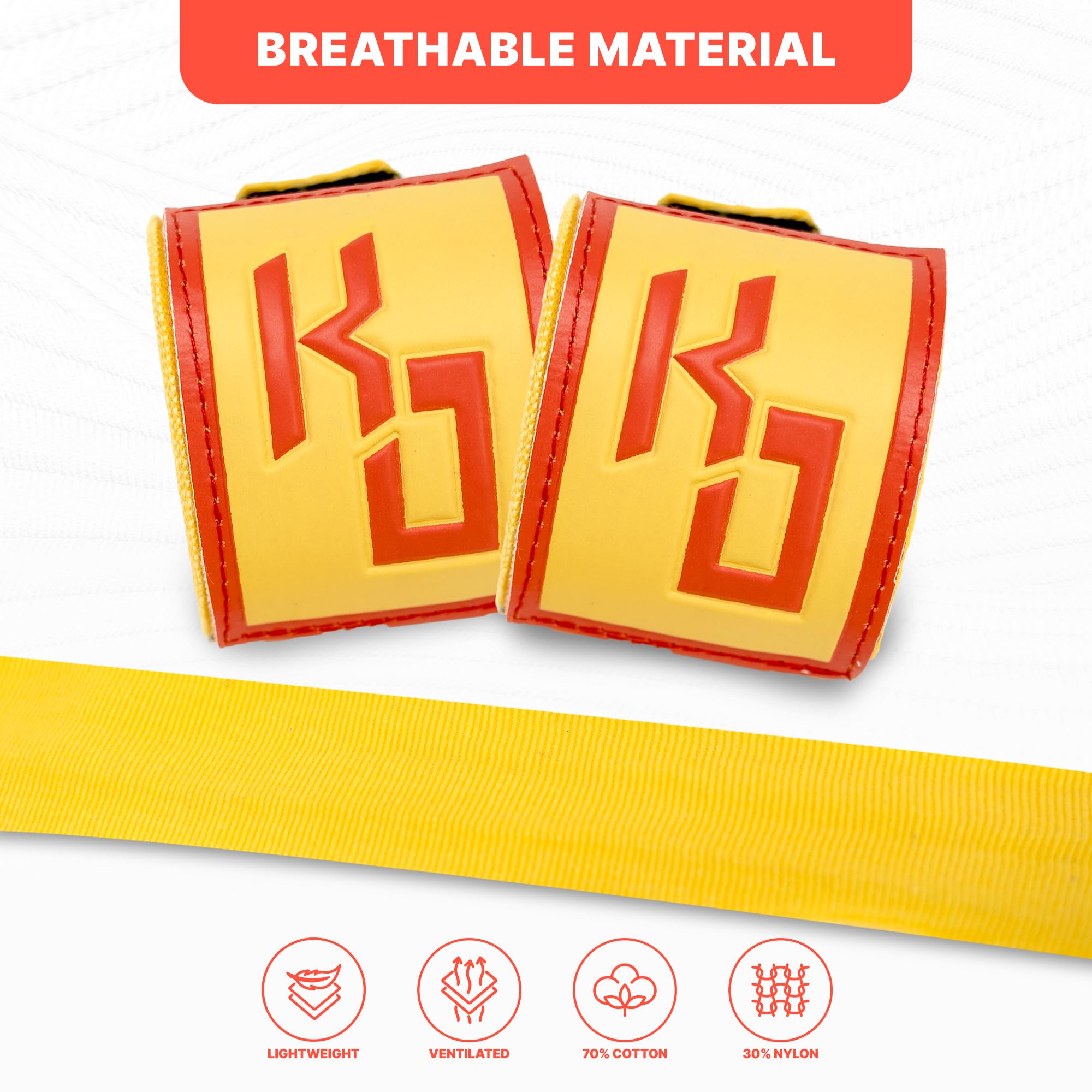 Snapklik.com : Boxing Glove Hand Wraps - Sunrise Handwraps Orange ...