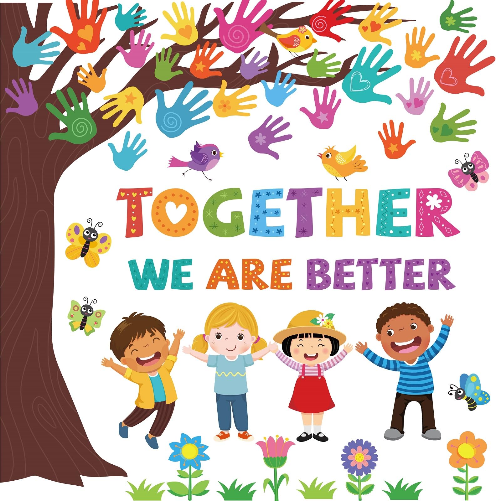 Snapklik.com : Pasimy Student Diversity Bulletin Board Sets Boho ...