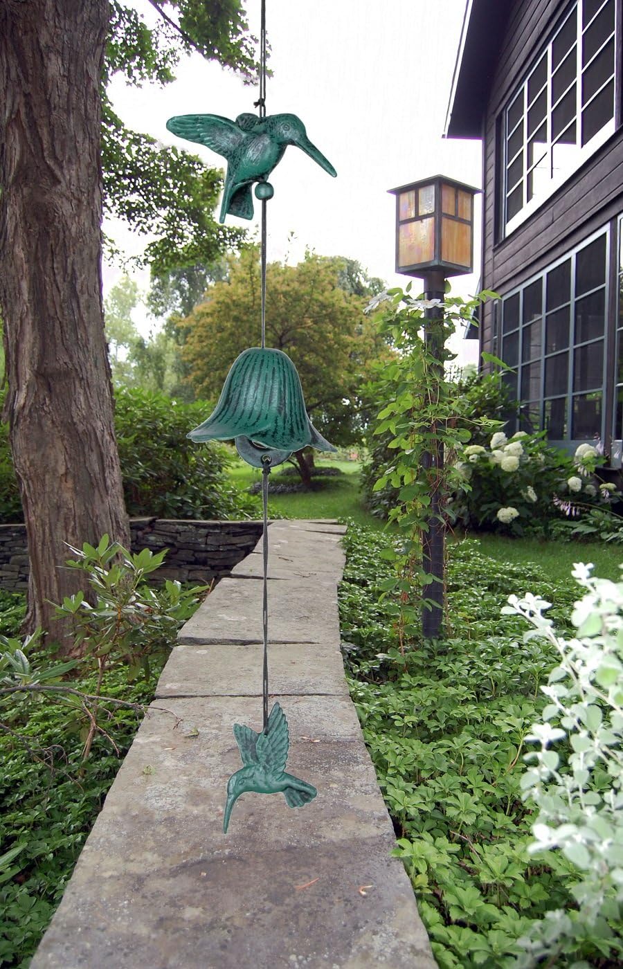 Amazon.com : Woodstock Chimes Habitats - Hummingbird Bell : Wind Bells ...