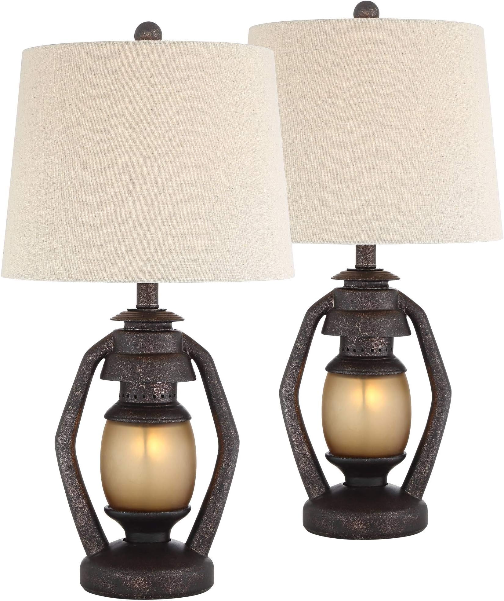 Franklin Iron Works Libby Modern Industrial Rustic Farmhouse Table Lamp ...