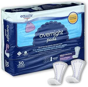 Amazon.com: Overnight Incontinence Pads for Women-Ultimate Absorbency ...