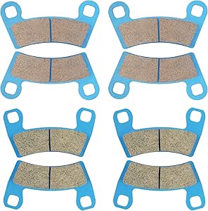Amazon.com: Brake Pads Ceramic Organic for Polaris RZR-S 900 2015-2020 ...