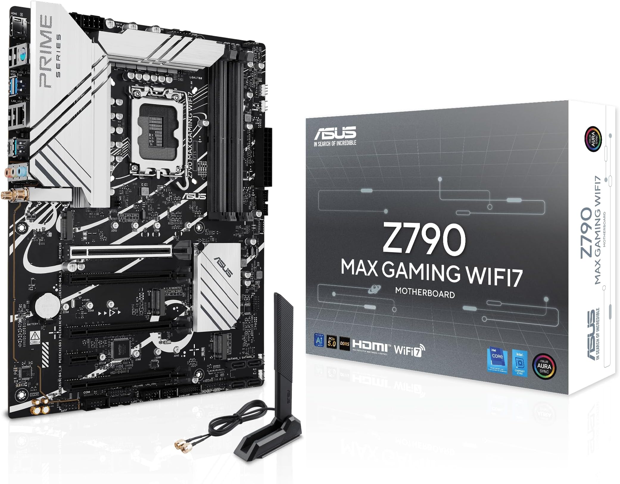 Amazon.com: ASUS Z790 MAX Gaming WIFI7 Intel Z790 (LGA 1700) ATX ...