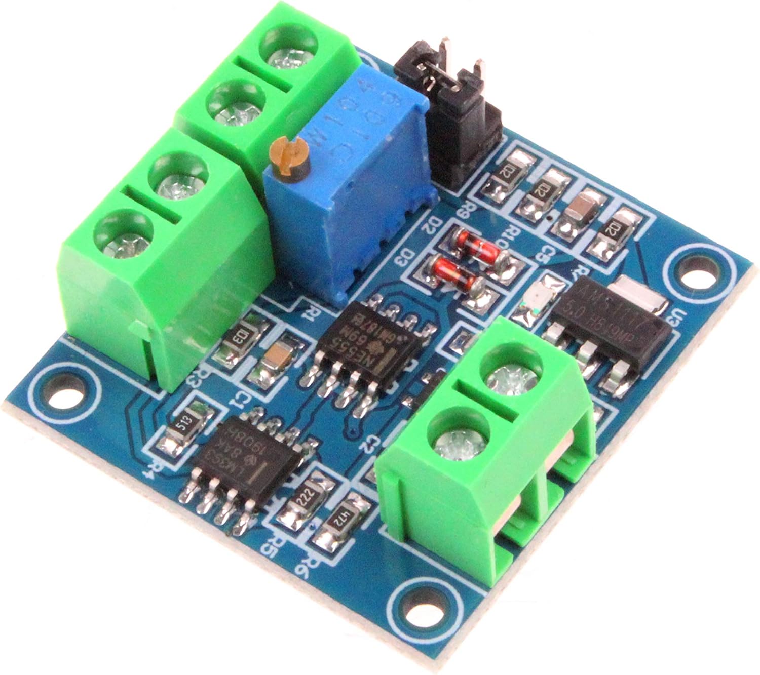 Amazon.com: NOYITO Voltage to PWM Module 0-5V 0-10V to 0%-100% V-PWM ...