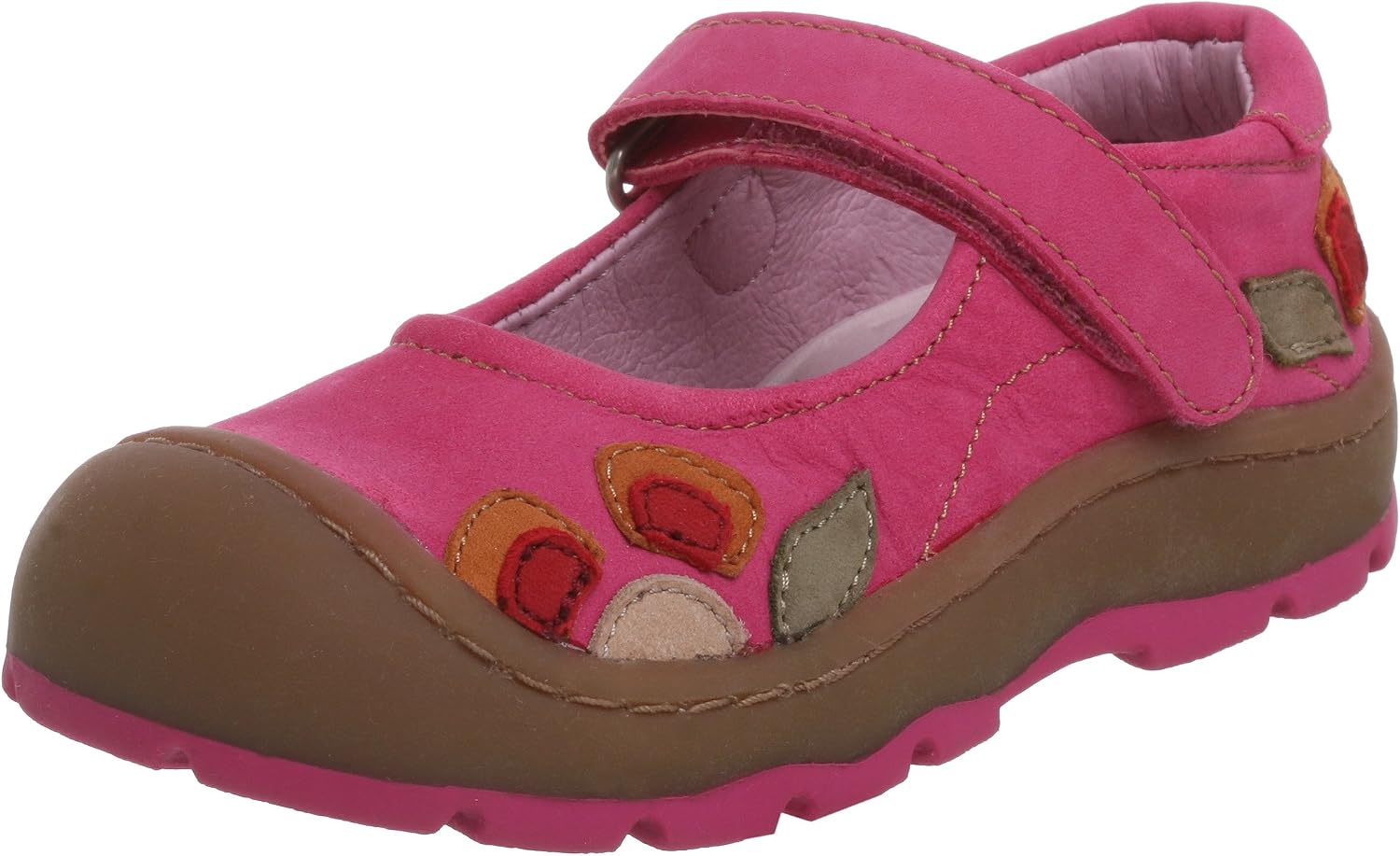 Amazon.com | Jumping Jacks Toddler/Little Kid Petal Mary Jane,Fuchsia ...