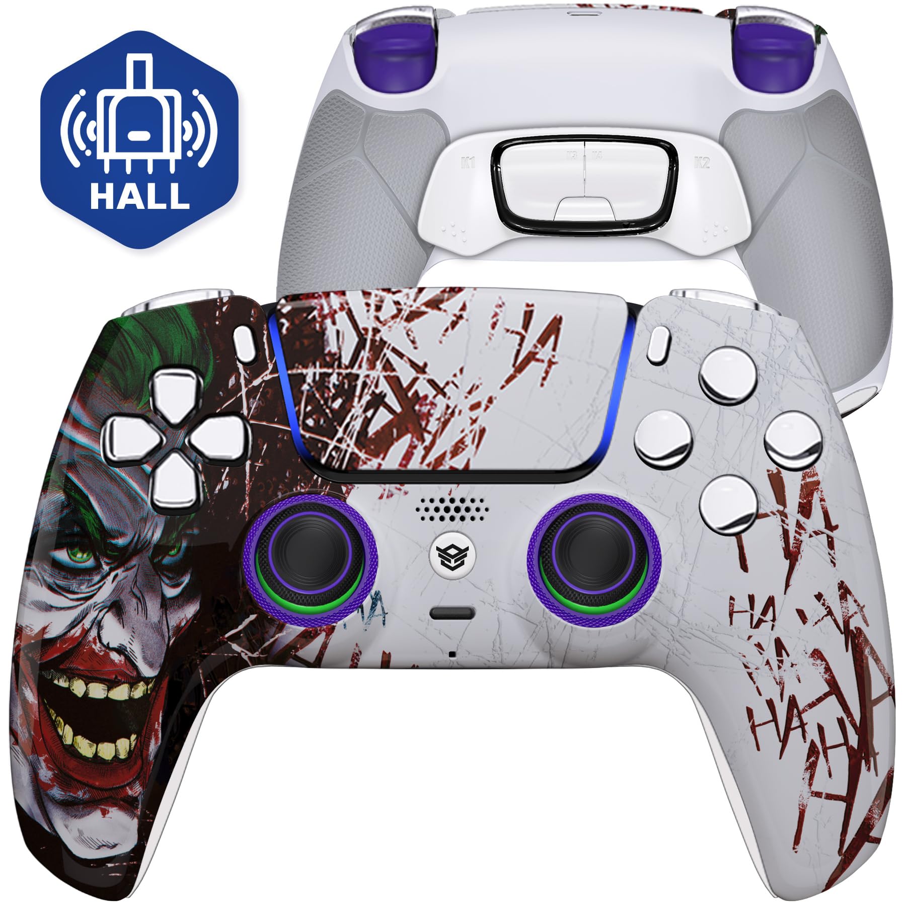 Hexgaming Ultimate Hall Effect Wireless Controller Compatible With Ps5 ...