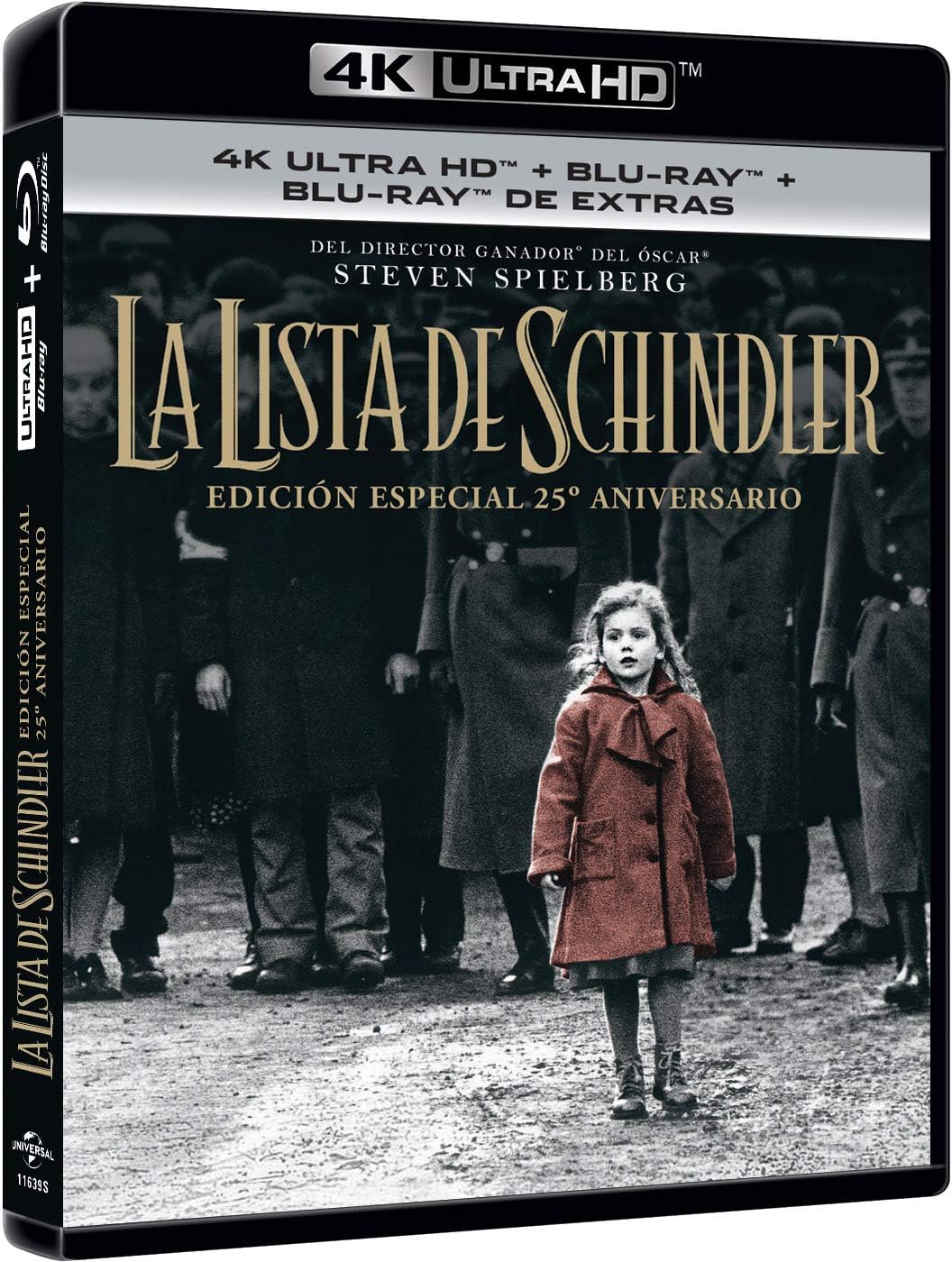 La Lista de Schindler (4K UHD + Blu-ray) : Steven Spielberg, Liam ...