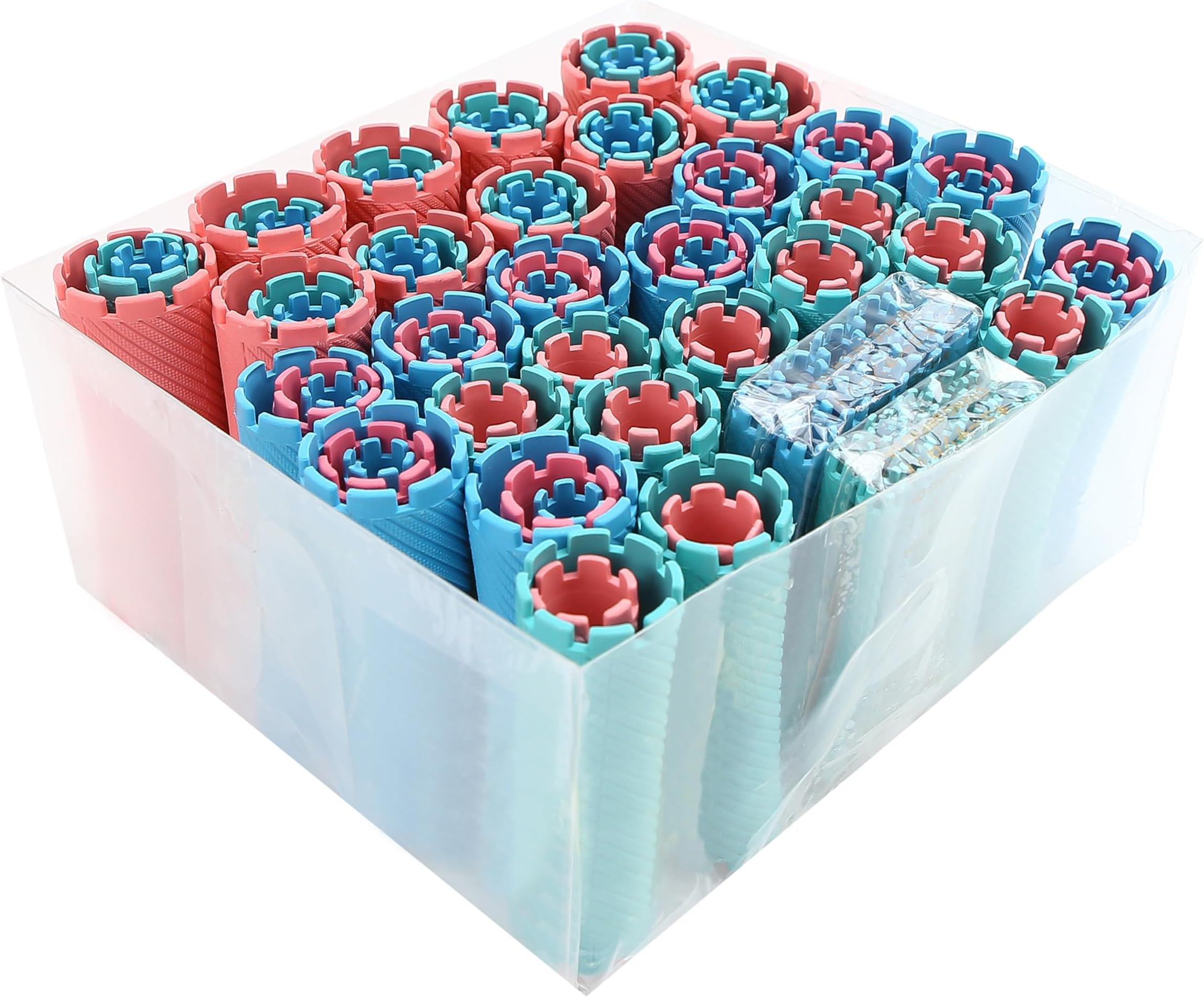 Amazon.com : 100 Pcs Perm Rods Set for Short & Long Hair, Large Curlers ...