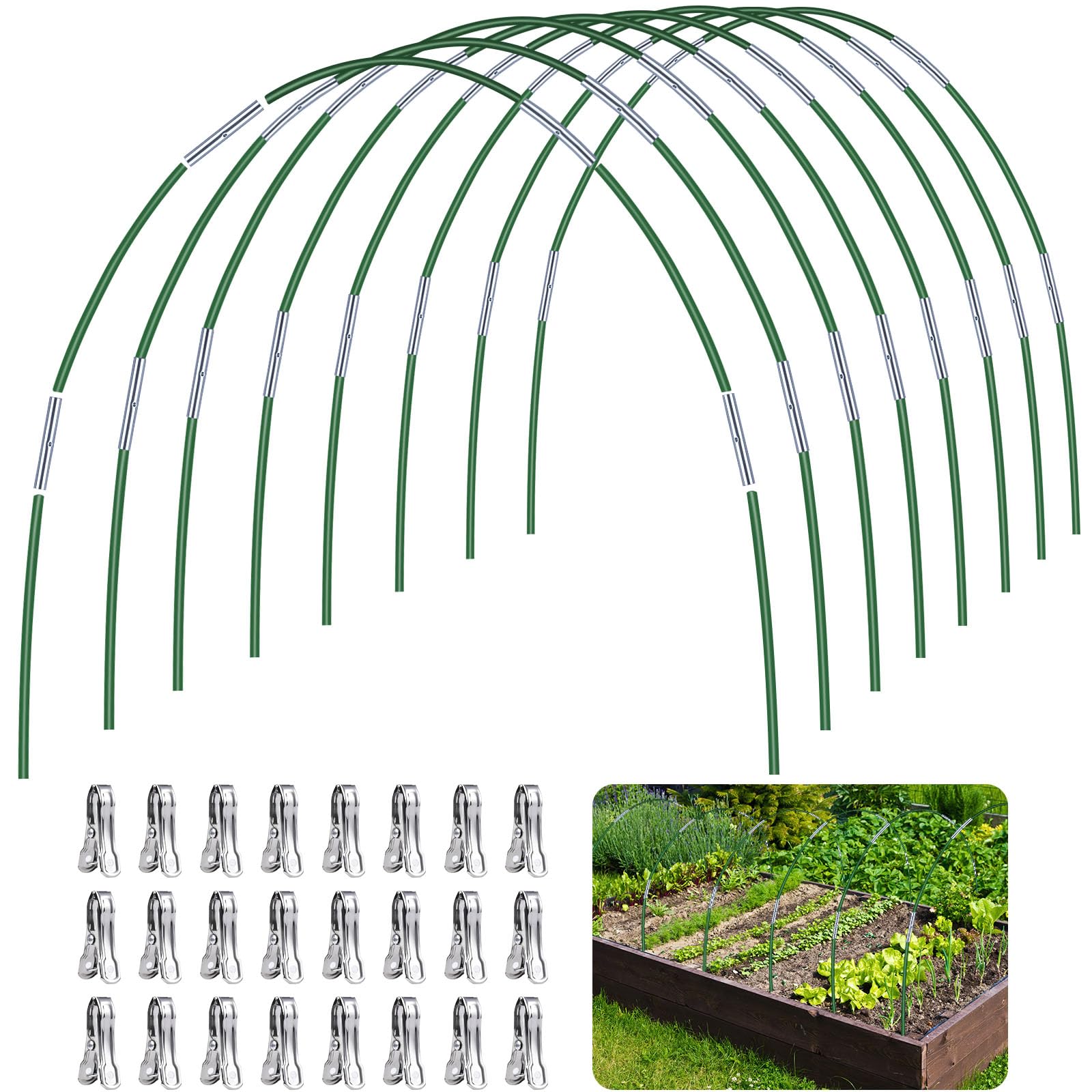 Hoop Garden Supports And Covers Plant Support Hoops Pack Of 3 | Park