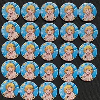 Amazon.co.jp: Holora Festival Night Sky Mel Can Badge Set of 24 5 ...