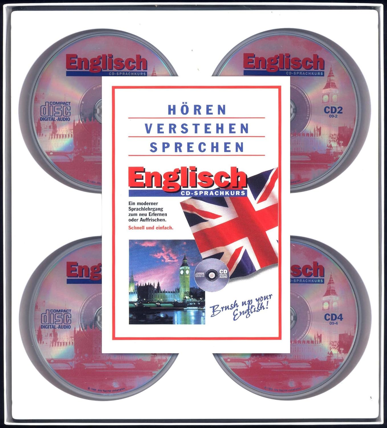 Englisch CD- Sprachkurs. 4 CDs. Hören - verstehen - sprechen : Amazon ...
