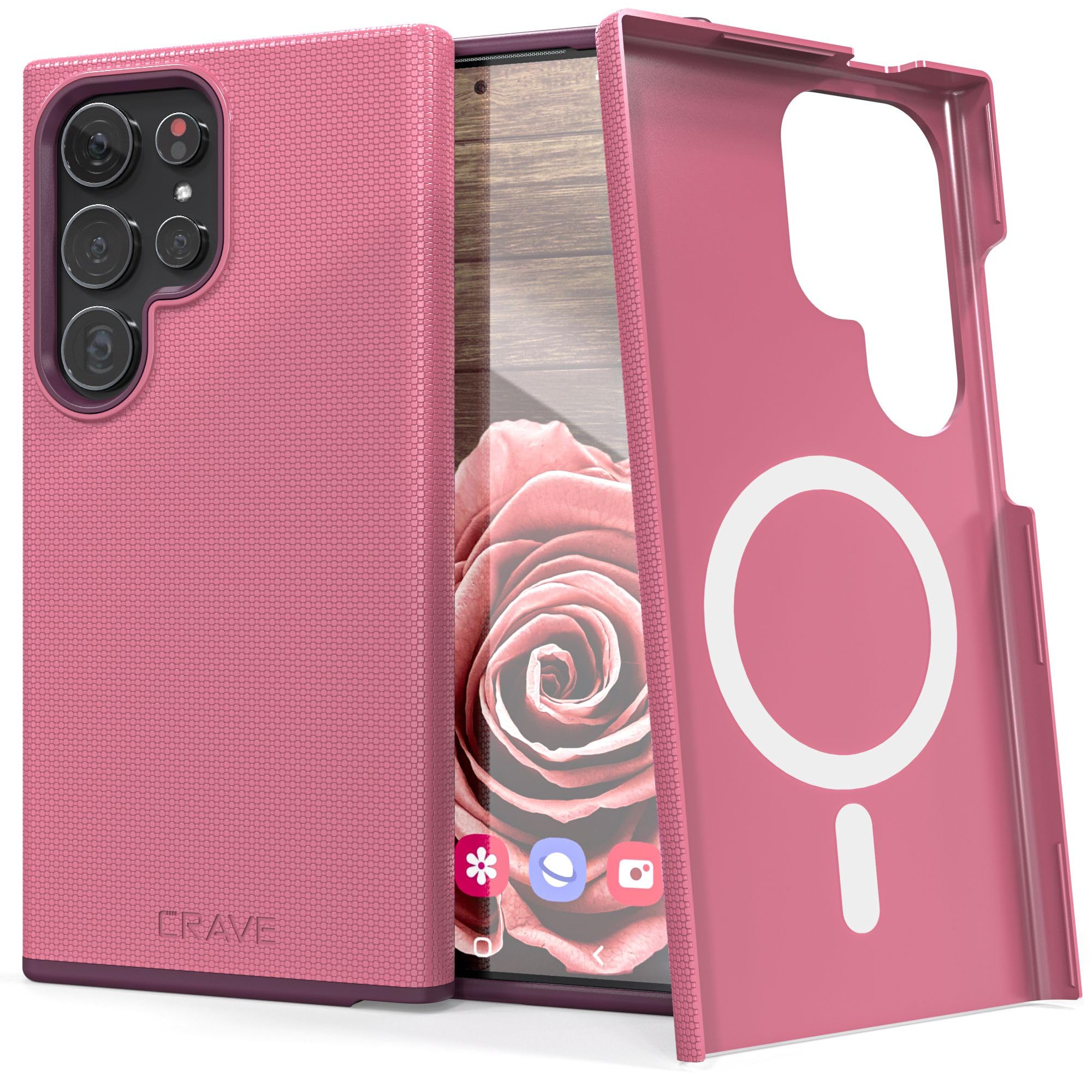 Snapklik.com : Crave Dual Guard For Samsung Galaxy S24 Ultra Case, Compatible