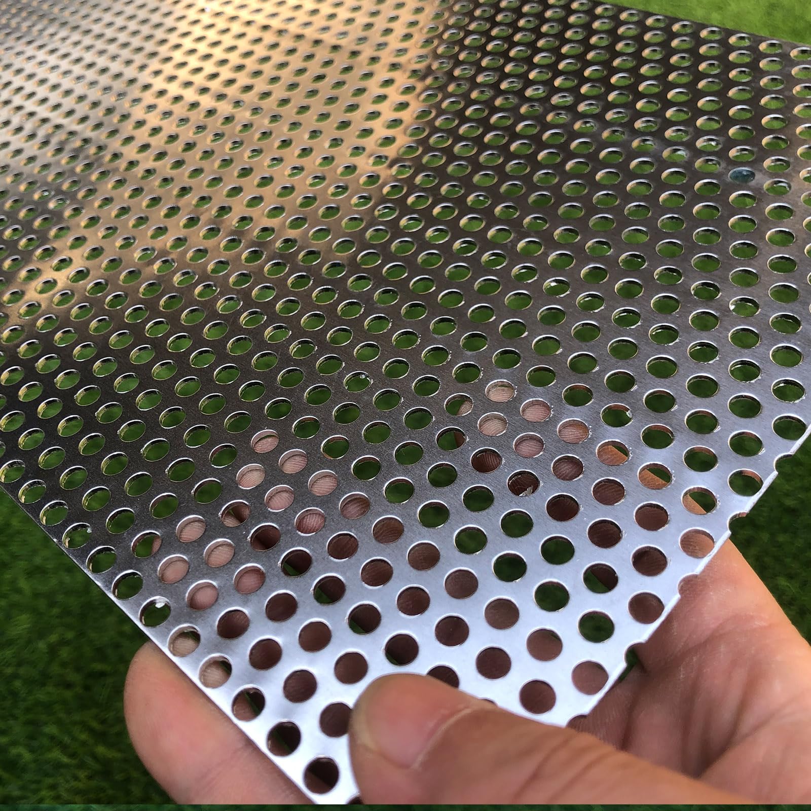 Perforated Aluminum Mesh Sheets Galvanised Perforated Metal Sheet