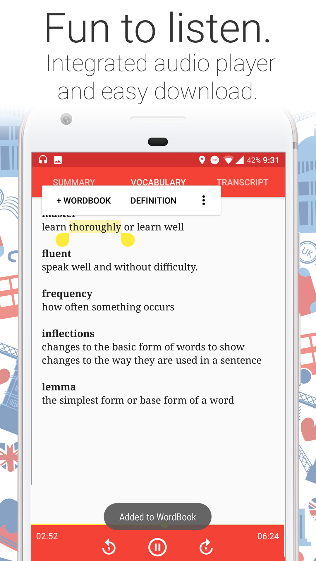 Learn English quick and easy. In only 6 minutes a day. - App on Amazon ...