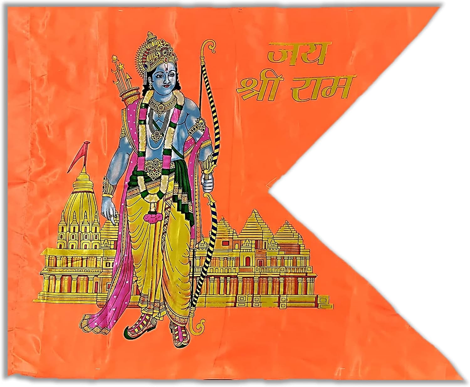 Amazon.com : UNIq Jai Shri Ram With Ayodhya Temple Mandir Religious ...