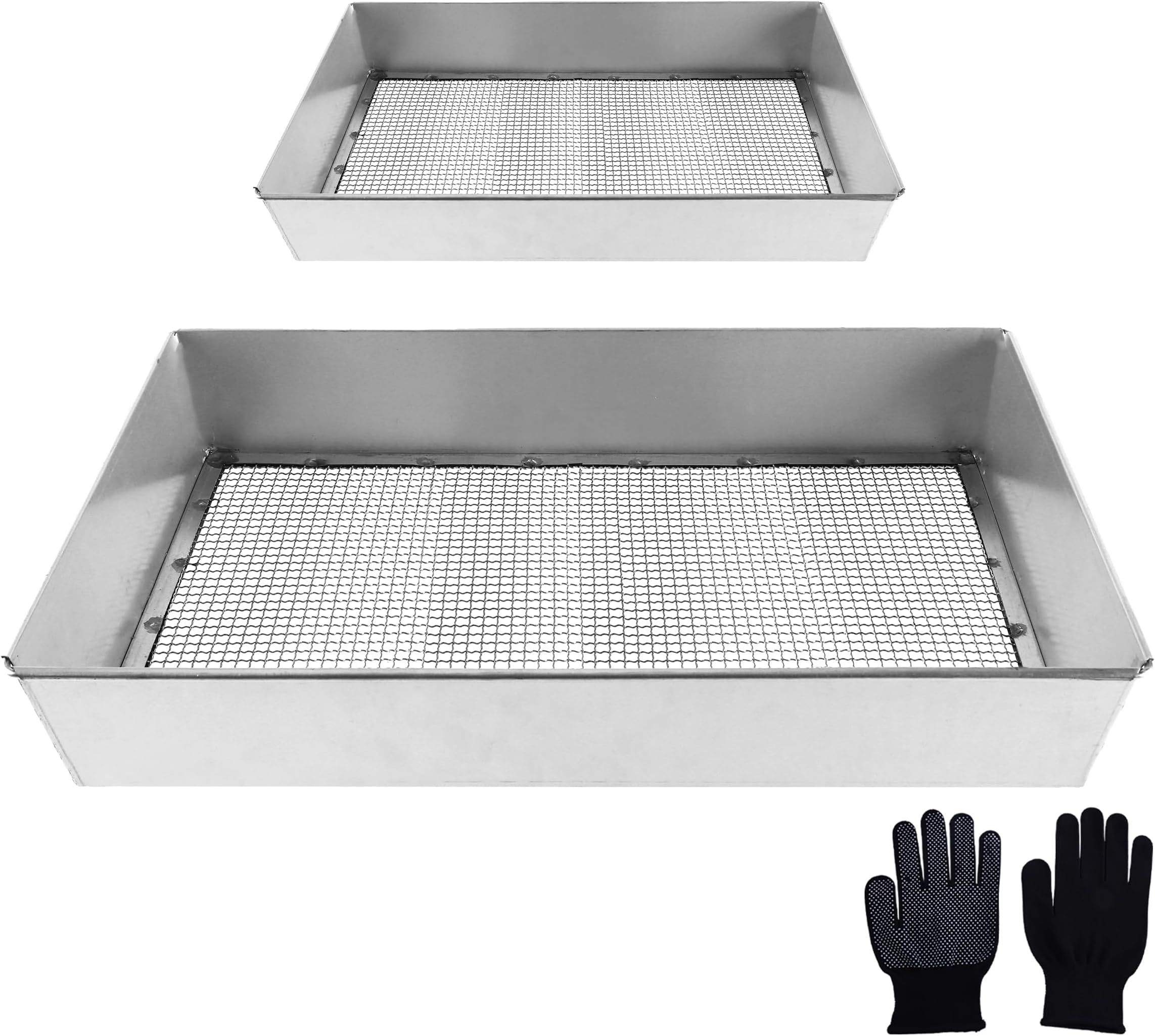 Amazon.com : Soil Sifter,Dirt Sifter for Gardening Rock Sifter for ...