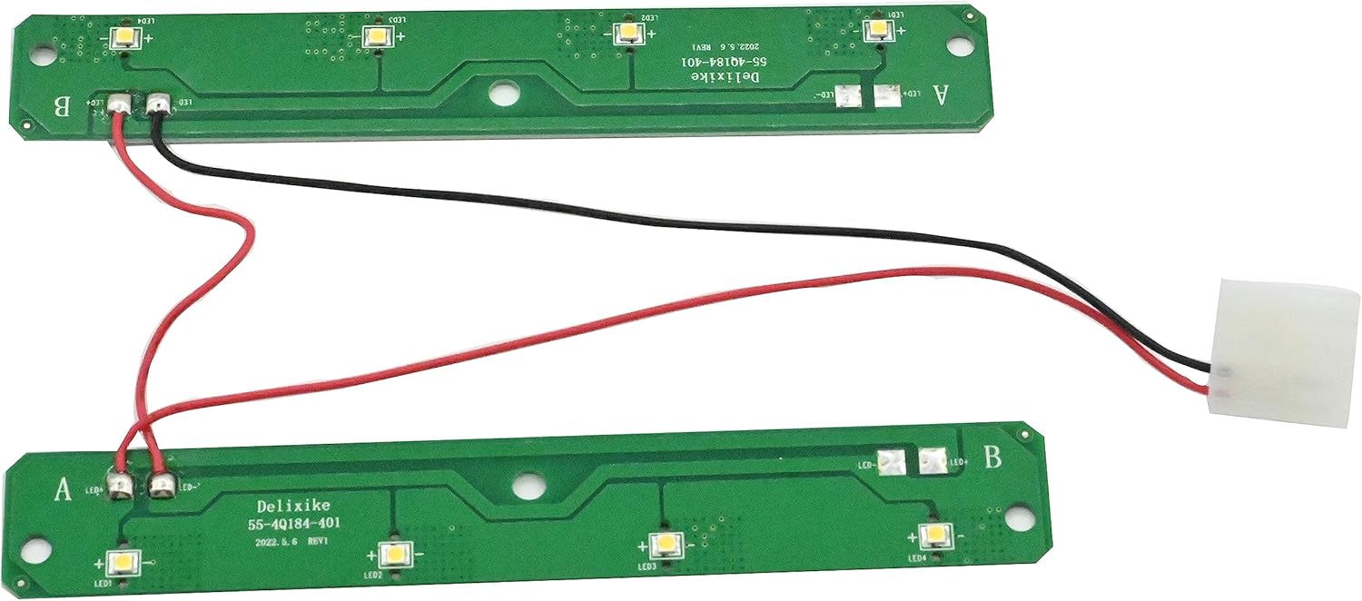 Amazon.com: W10866538 Refrigerator LED Light Module Replacement for ...
