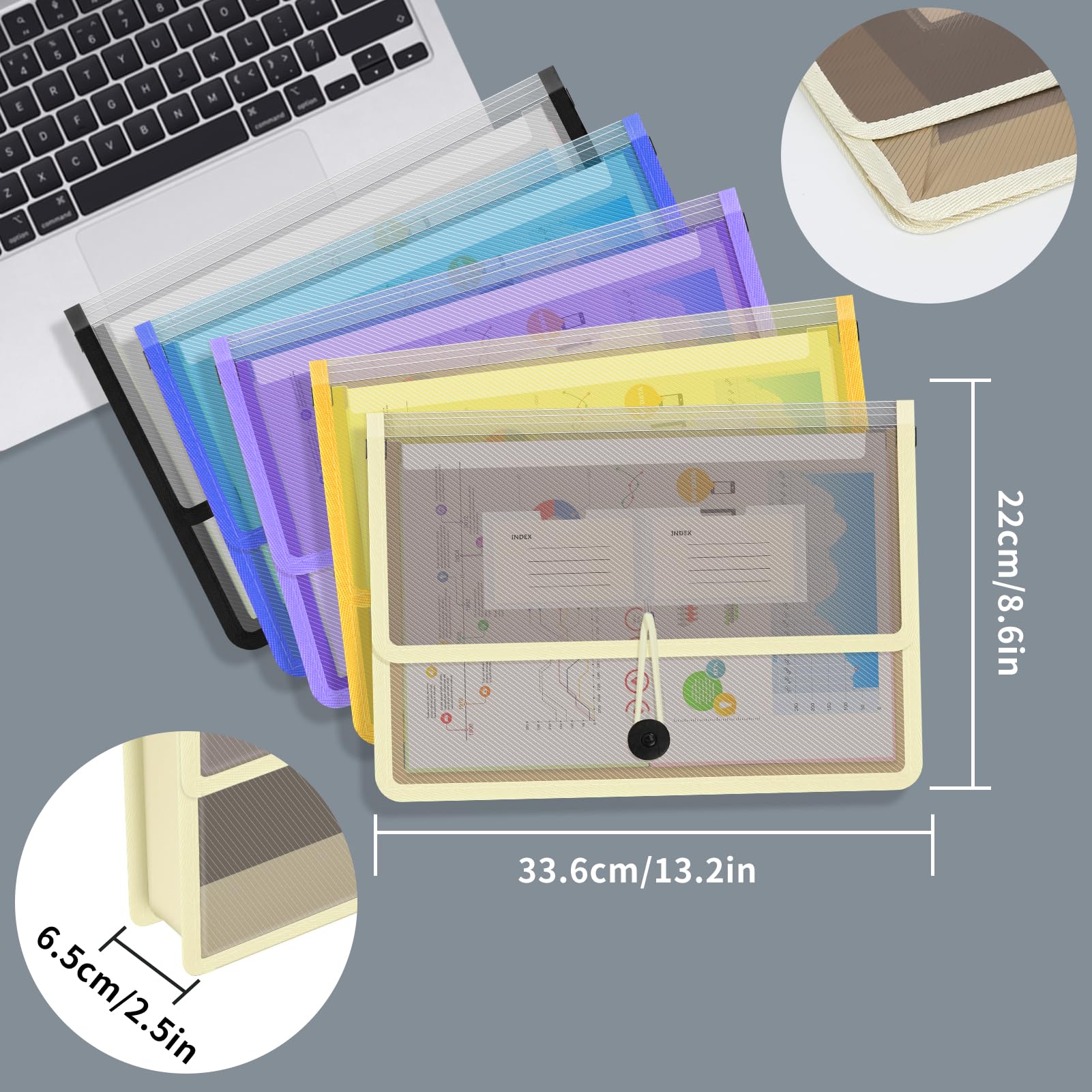 A4 Folder With Plastic Sleeves A4 Plastic File Folder, 4 Pack No ...