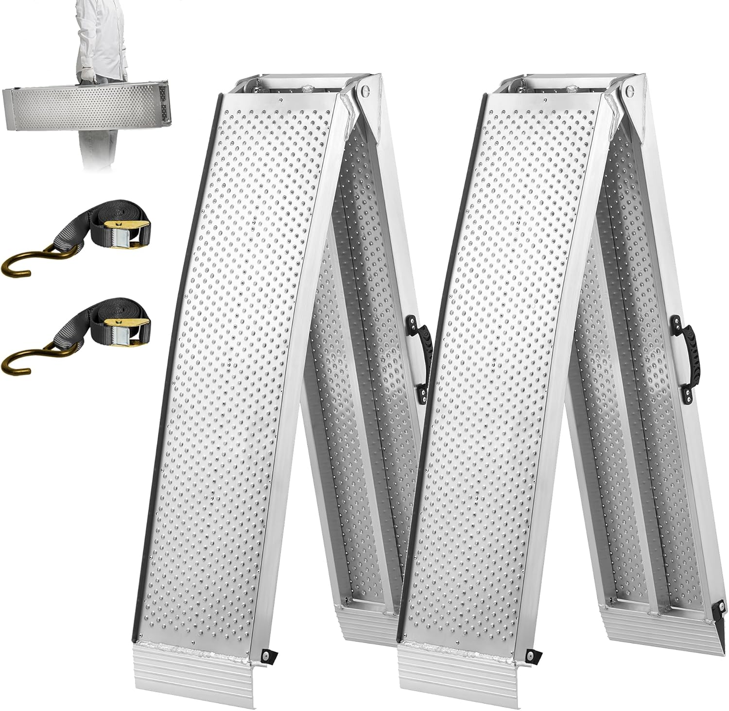 LEMNISCATE Truck Ramps, 89"x12" Portable Loading Ramps for Pickup ...