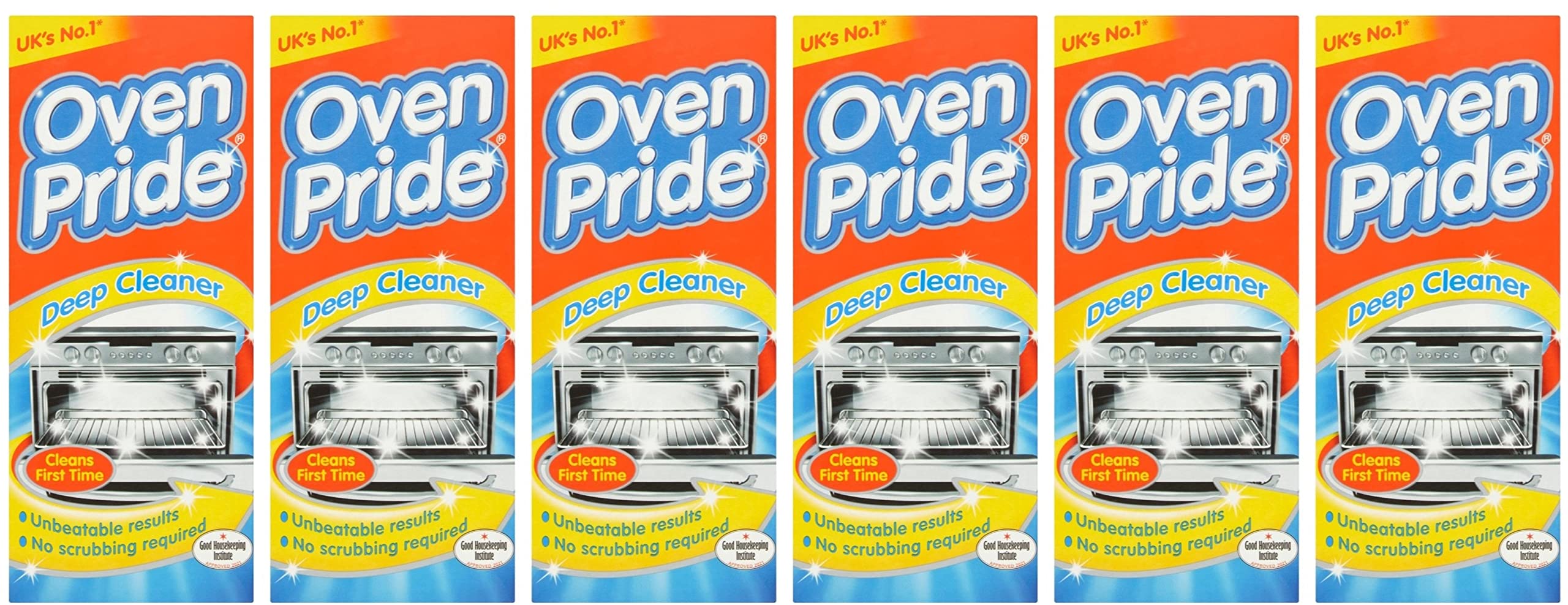 Oven Pride Deep Cleaner Oven Kit, 500ml, 6Pk : Amazon.co.uk: Grocery