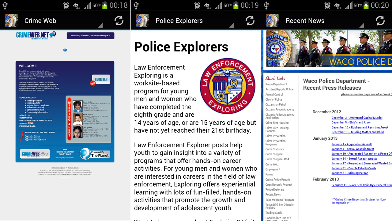 Waco PD Community App - App on Amazon Appstore